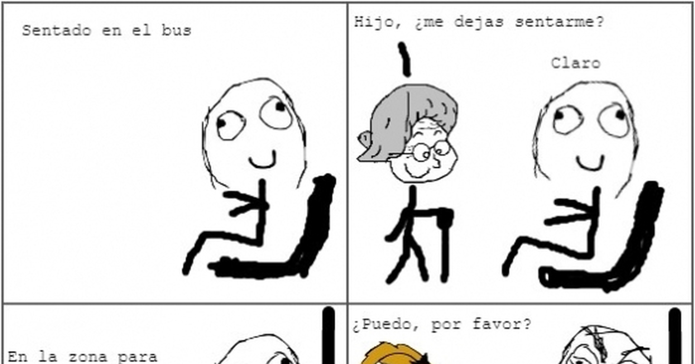 Cuánto cabrón / Una situación en el autobús que seguro que te ha pasado
