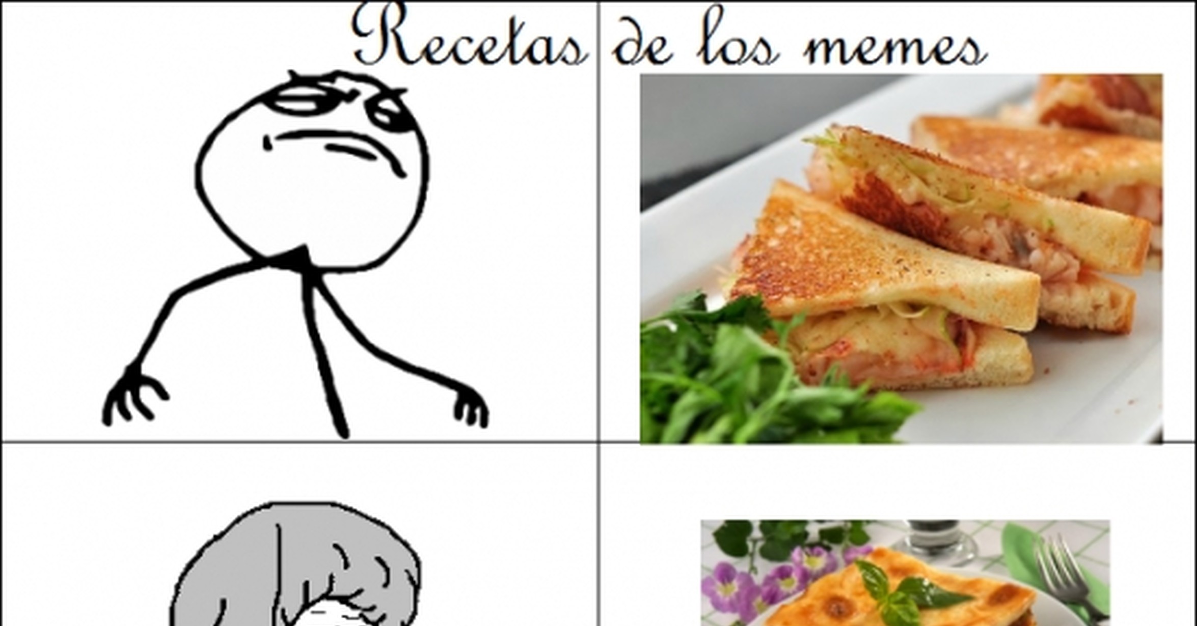 Cuánto cabrón / Así son las recetas de cada meme