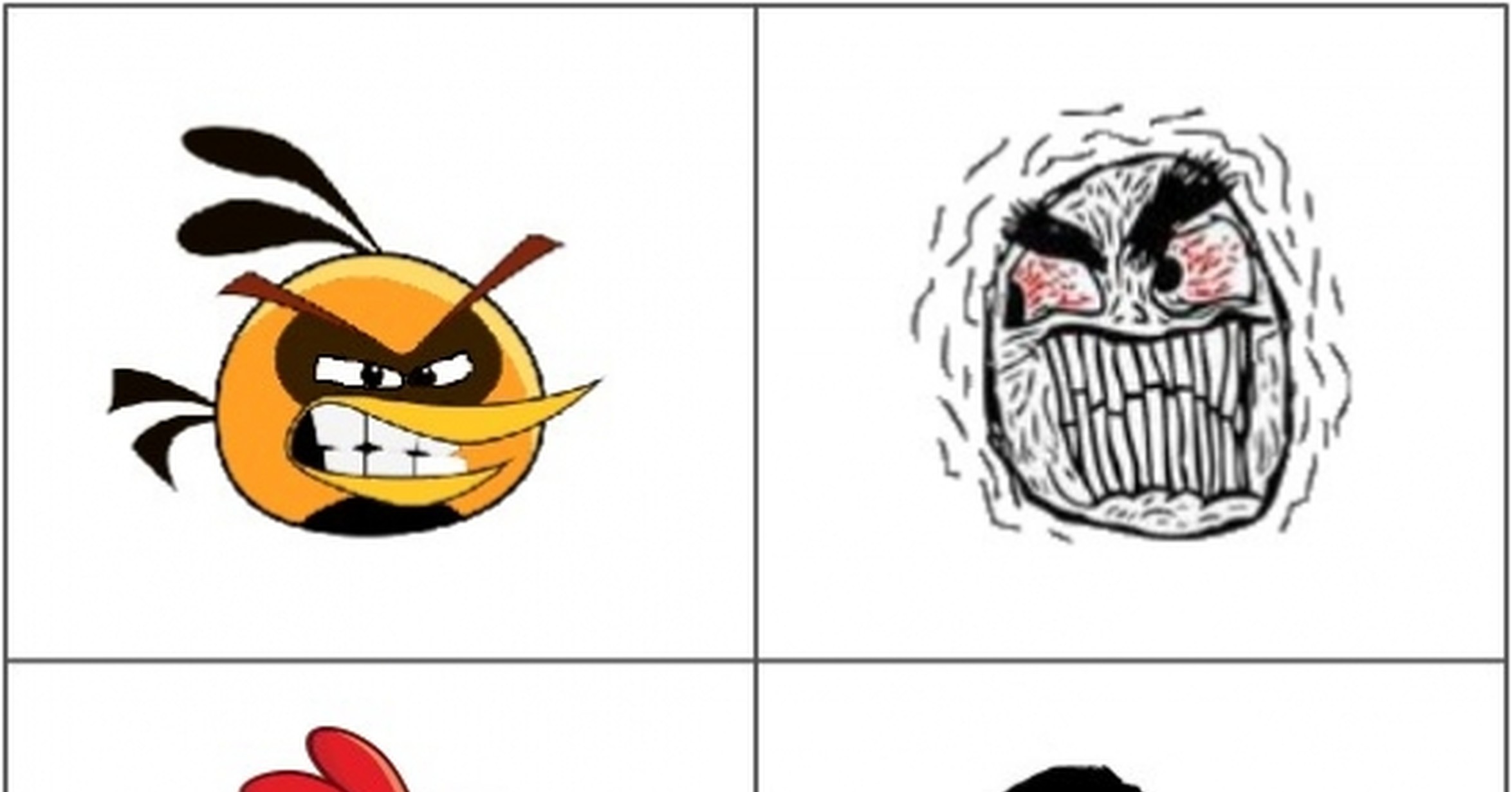 Cuánto cabrón / Angry Birds y sus memes