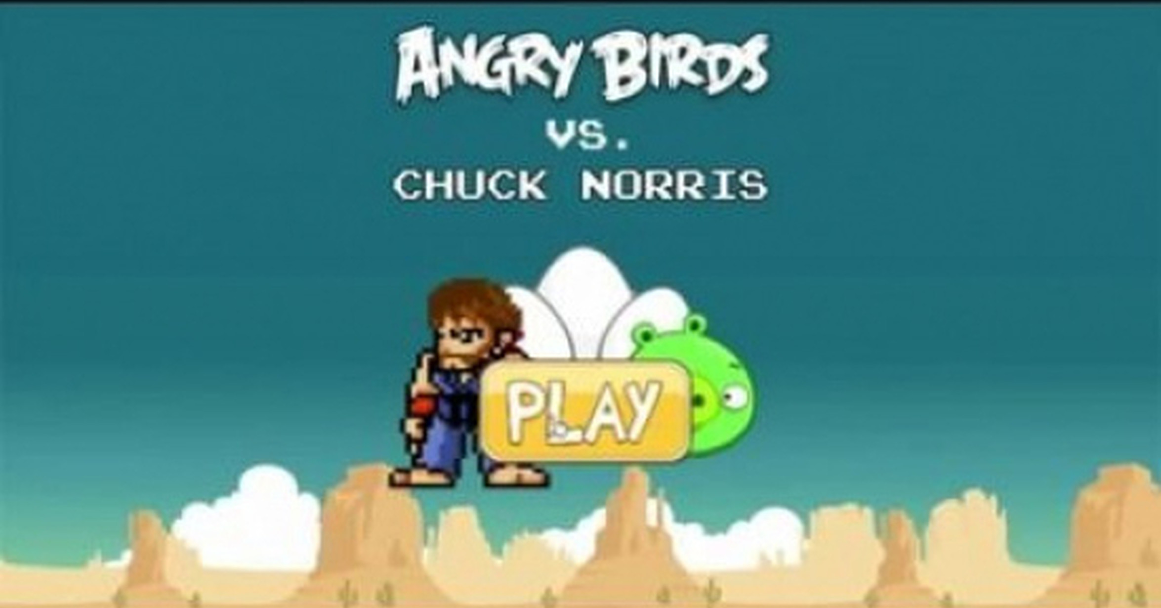 Cuánto cabrón / Si Chuck Norris jugase Angry Birds