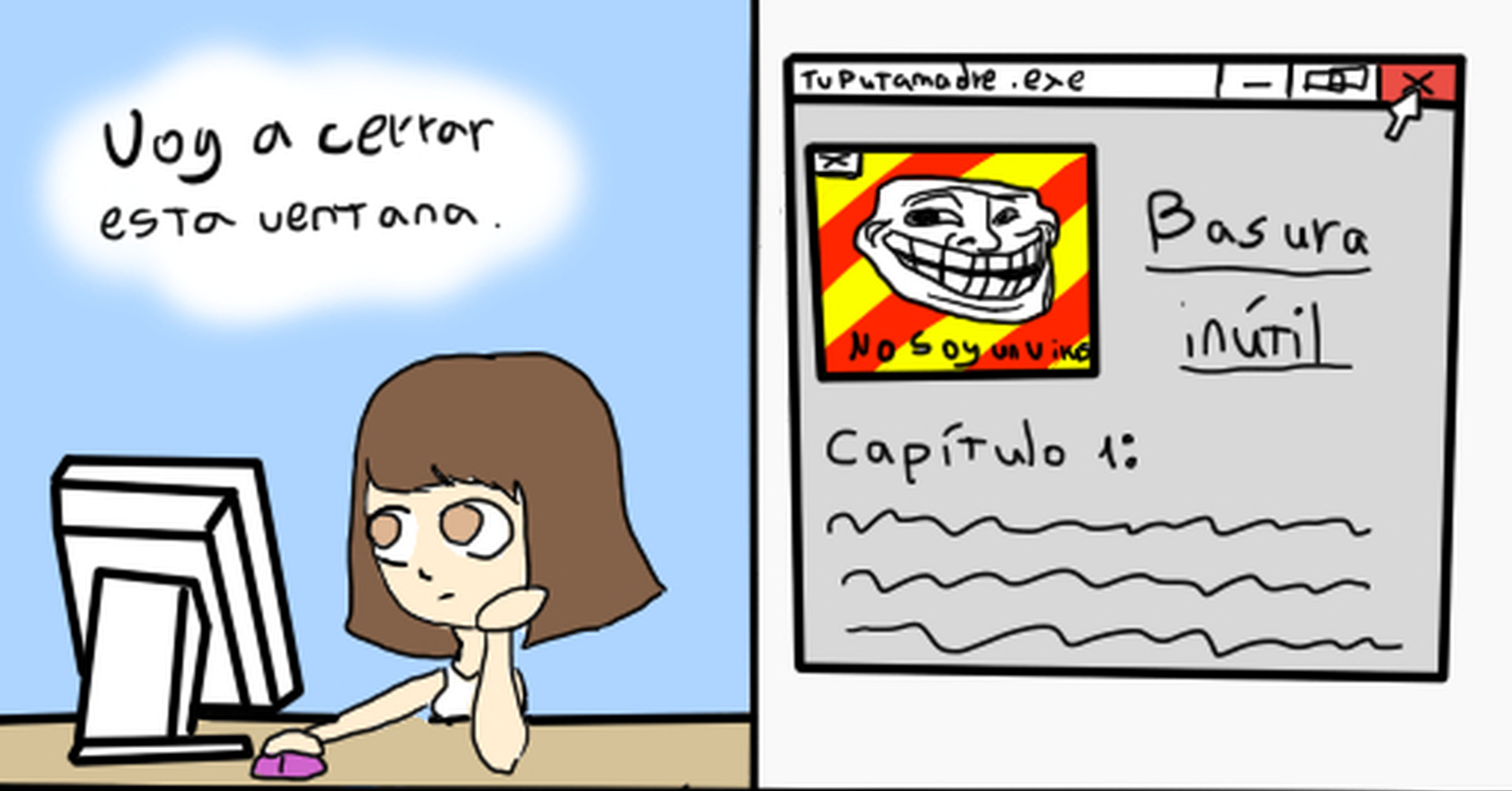 Cuánto cabrón / El mouse troll