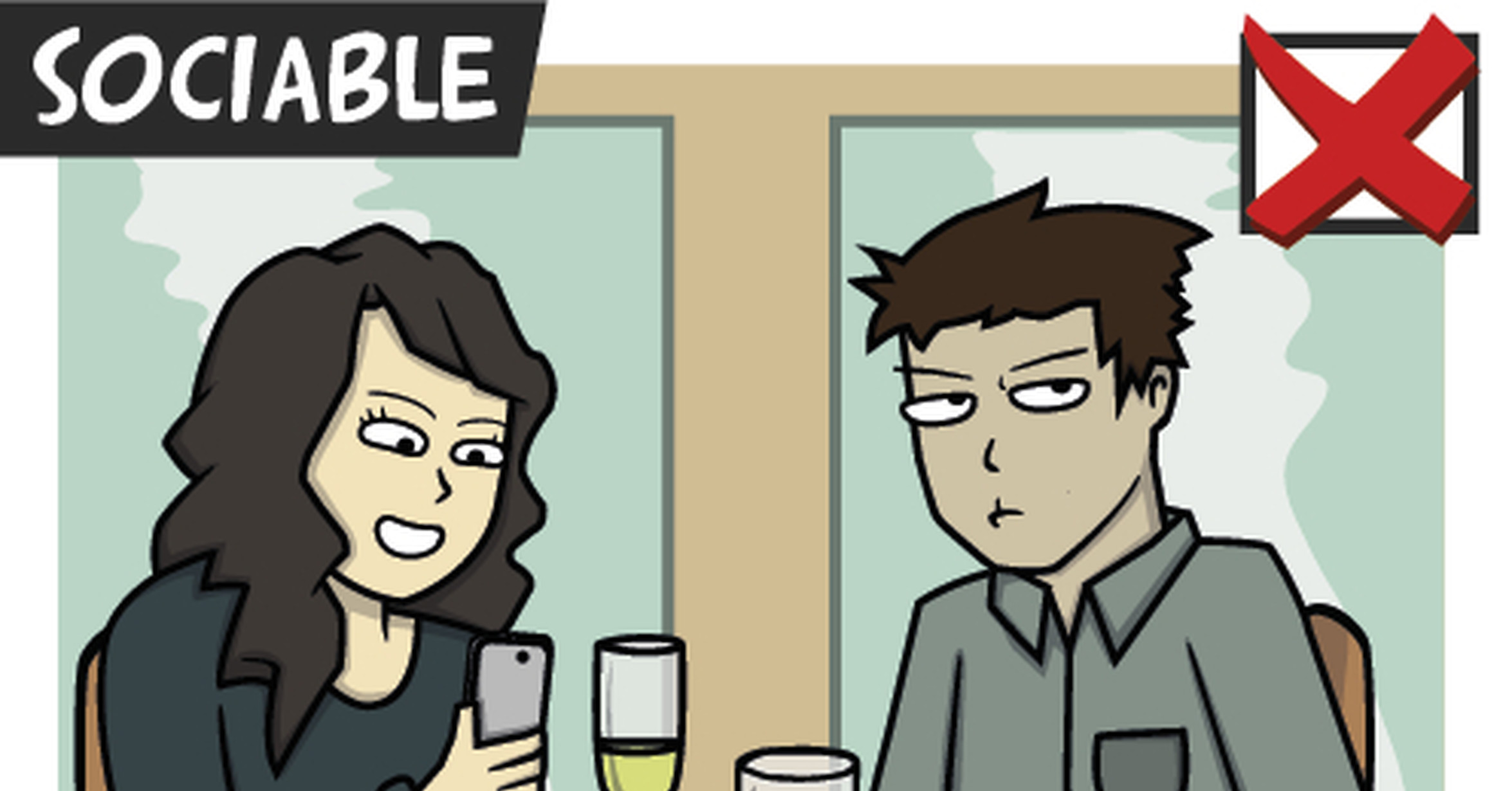 Cuánto cabrón / Ser sociable