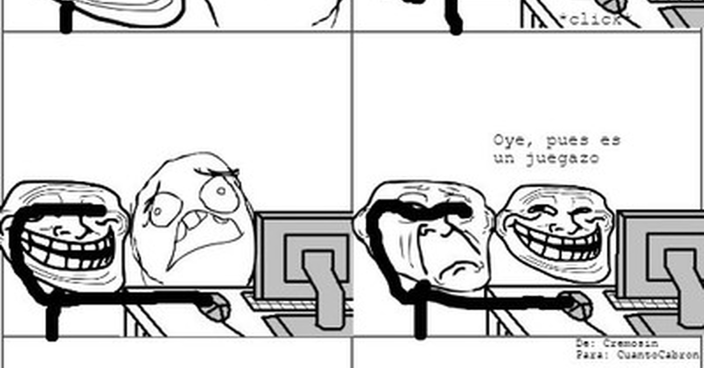 Cuánto cabrón / El troll resultó ser trolleado