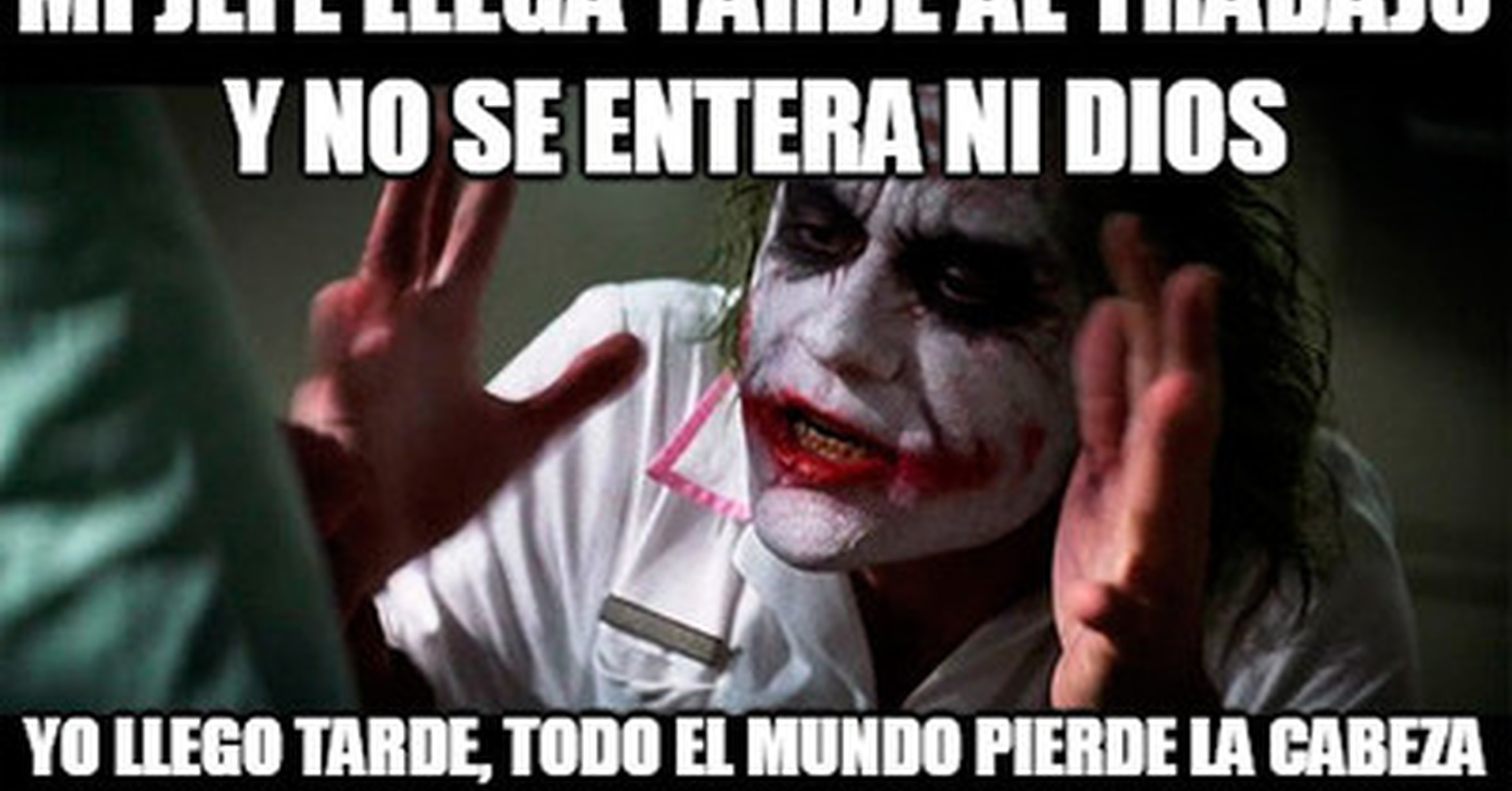 Cuánto cabrón / Ventajas de ser el jefe
