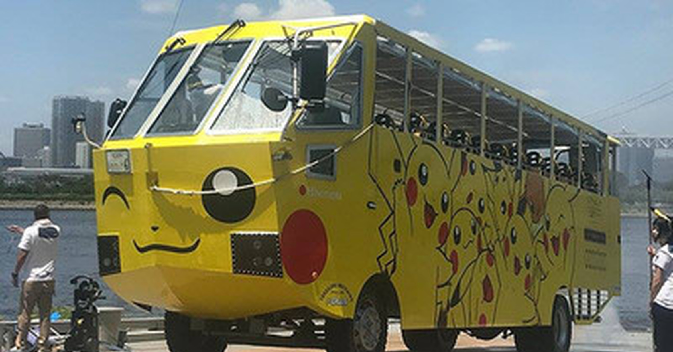 Cuánto cabrón / El bus de Pokémon ha empezado a operar en Japón ...