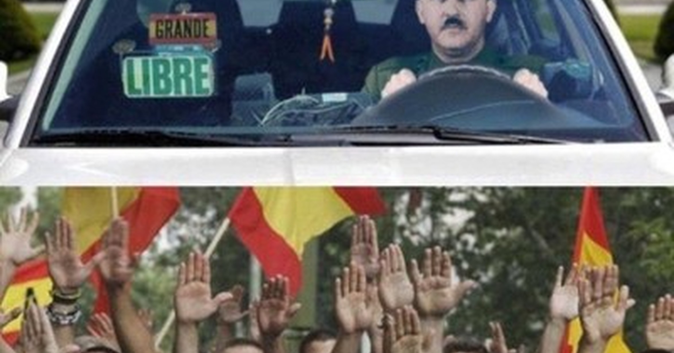 Cuánto cabrón / ¡Aquí jefe!