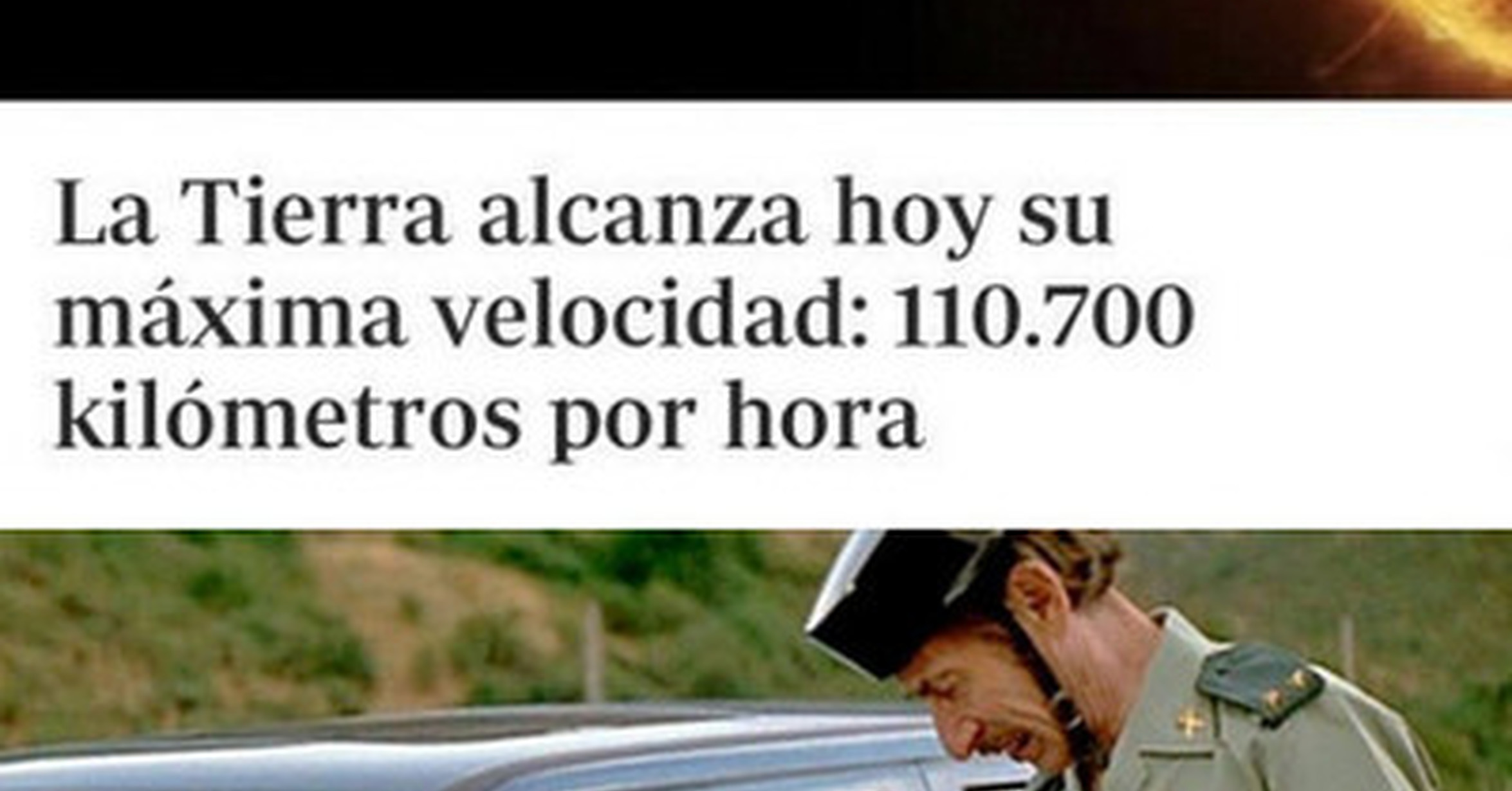 Cuánto cabrón / La Guardia Civil siempre está ahí para controlar y multar