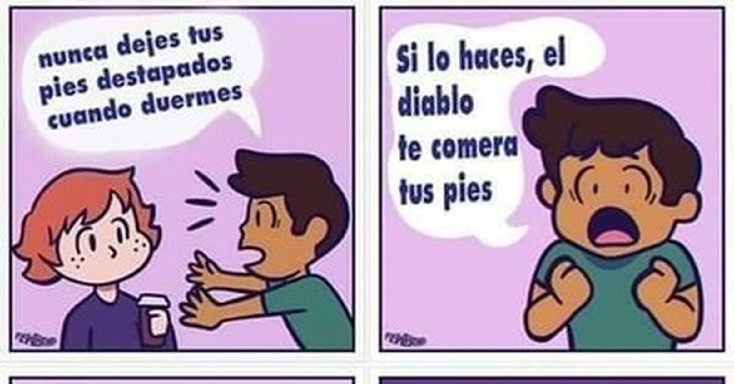 Cuánto cabrón / Si es verdad que me comerá... que lo haga