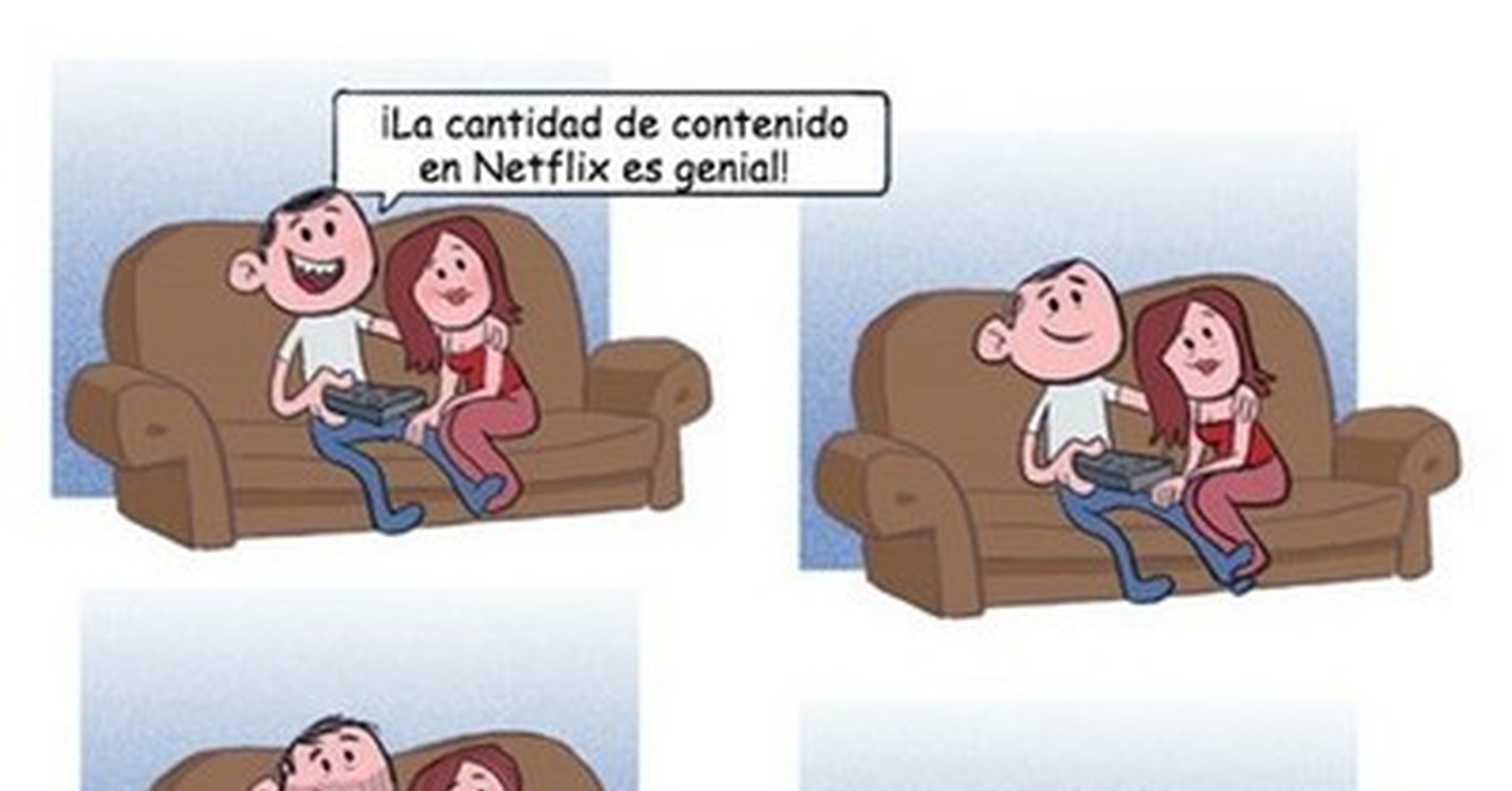 Cuánto cabrón / La diversión está asegurada con Netflix