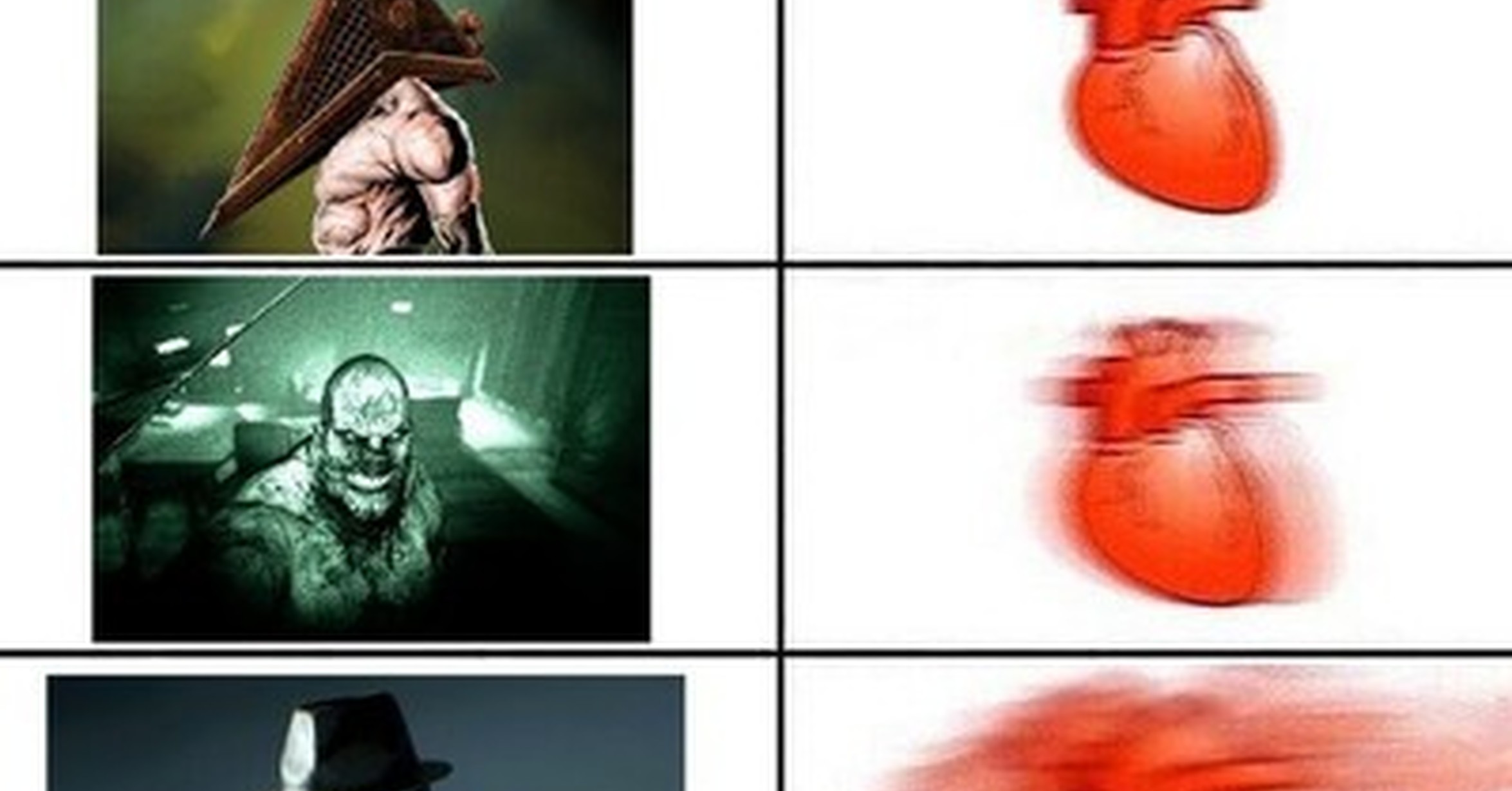 Cuánto cabrón / Y eso si no te mueres de un infarto...