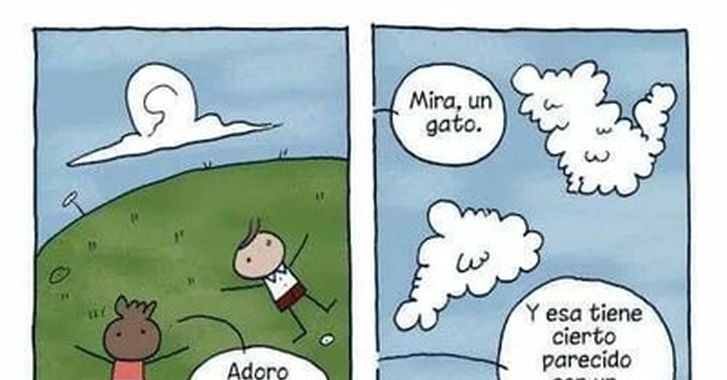 Cuánto cabrón / Nubes con formas