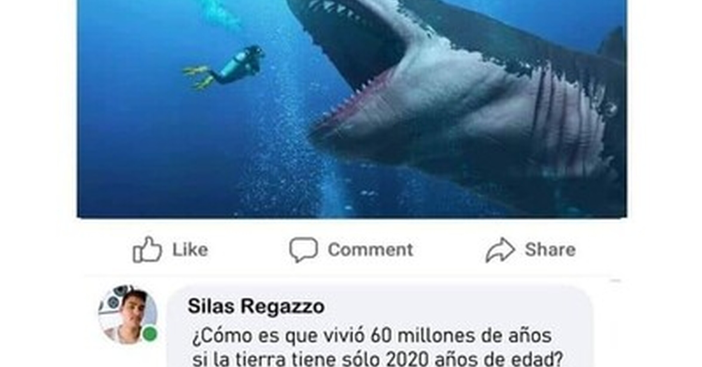 Cuánto cabrón / El Megalodon merecía vivir más que ellos