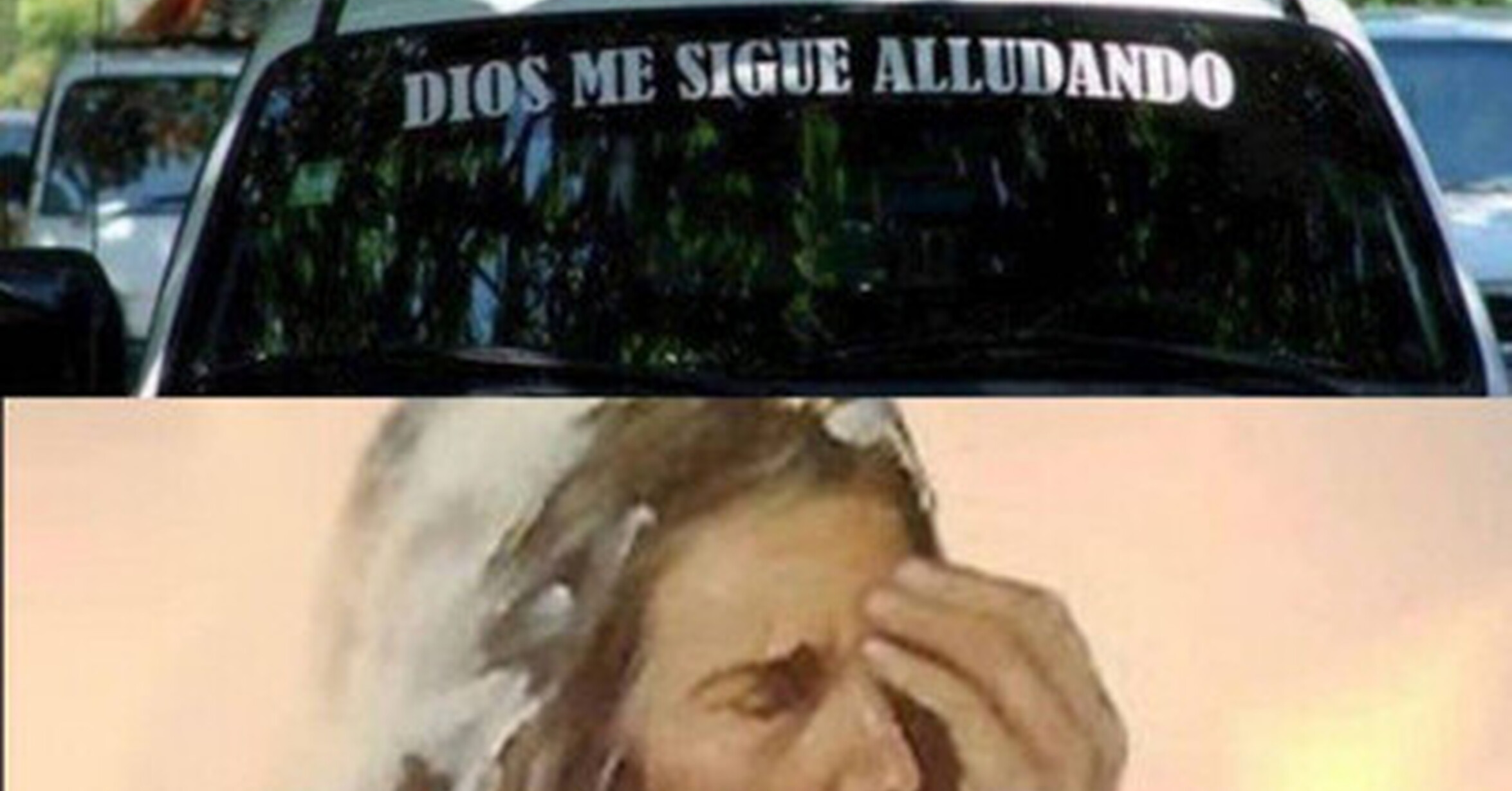 Cuánto cabrón / pues que te 'allude' con la gramática