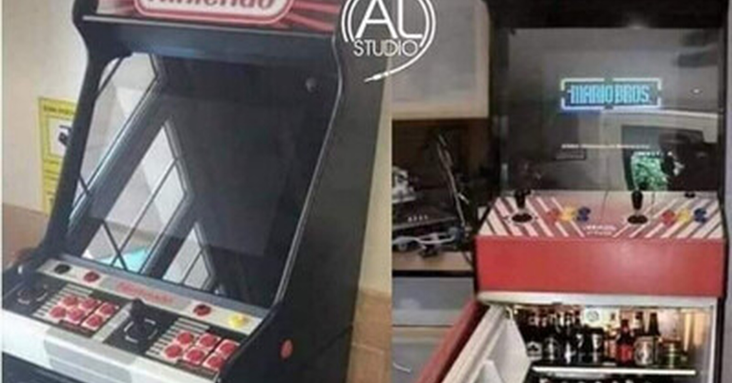 Cuánto cabrón / Un minibar - maquina recreativa