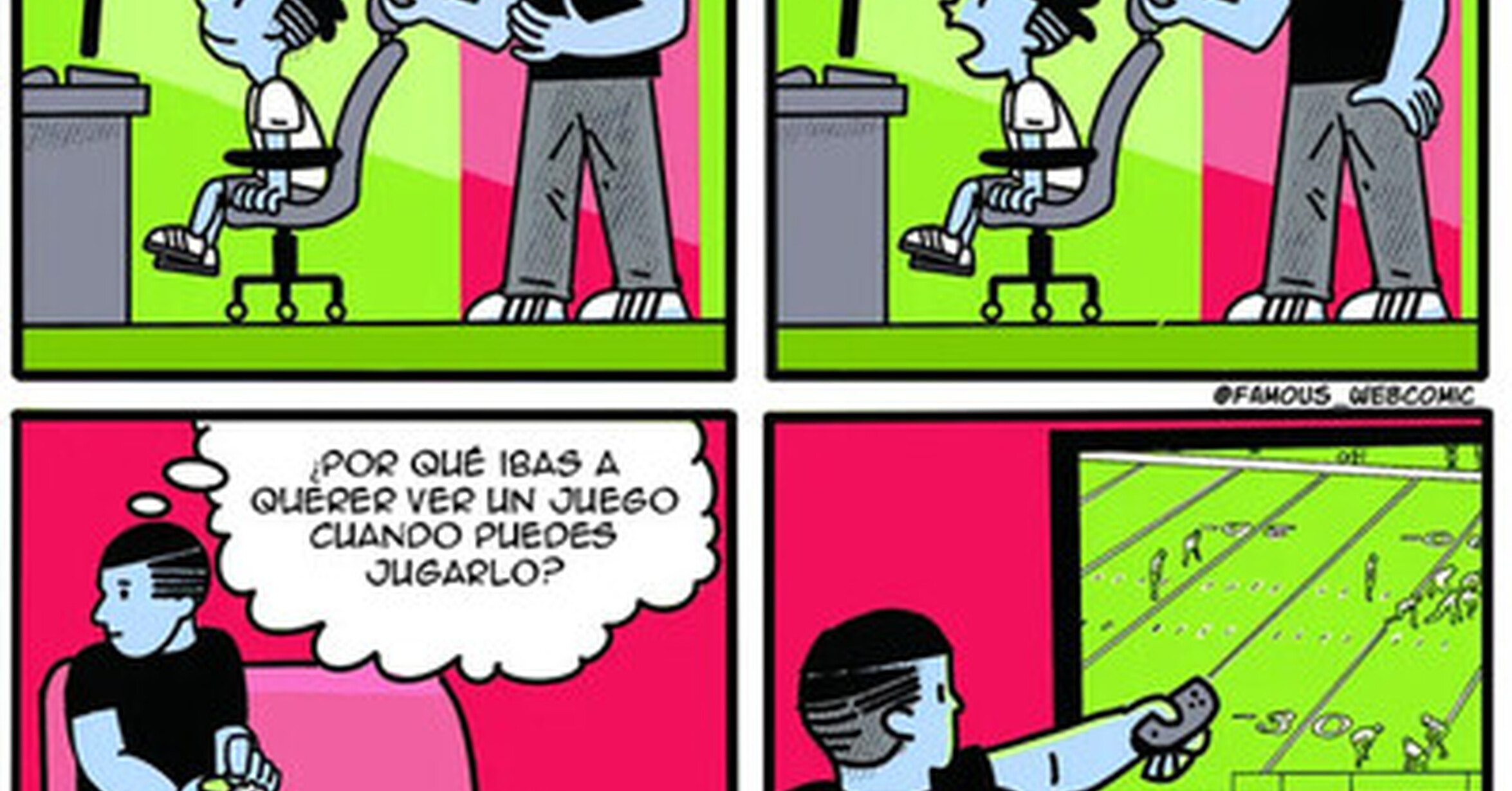 Cuánto cabrón / Tampoco es tan raro...