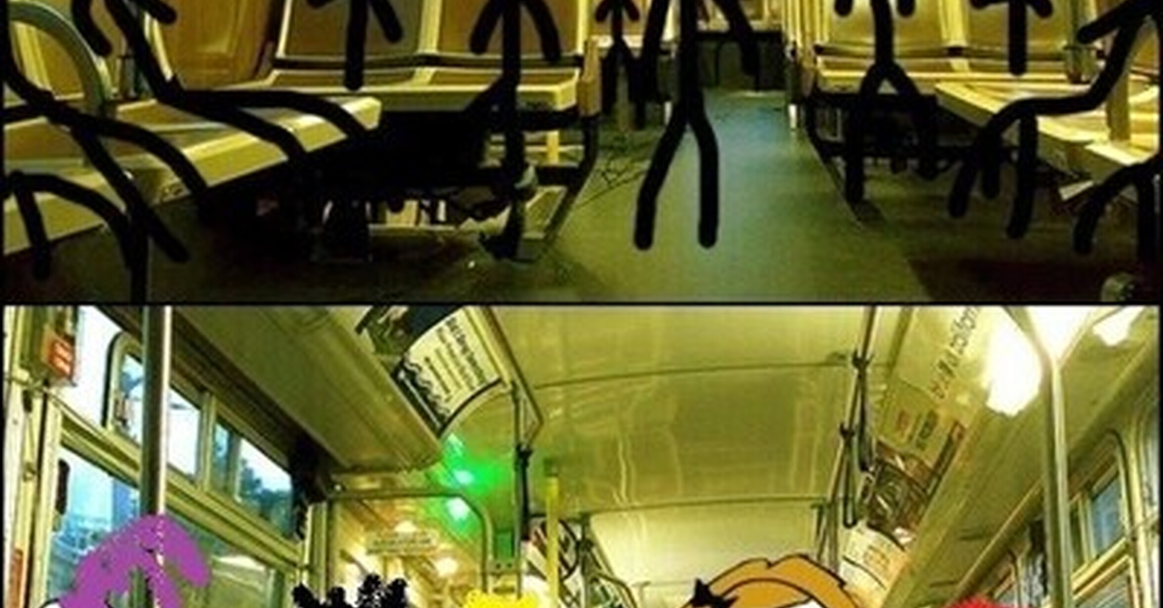 Cuánto cabrón / Troll master aparece en el autobus