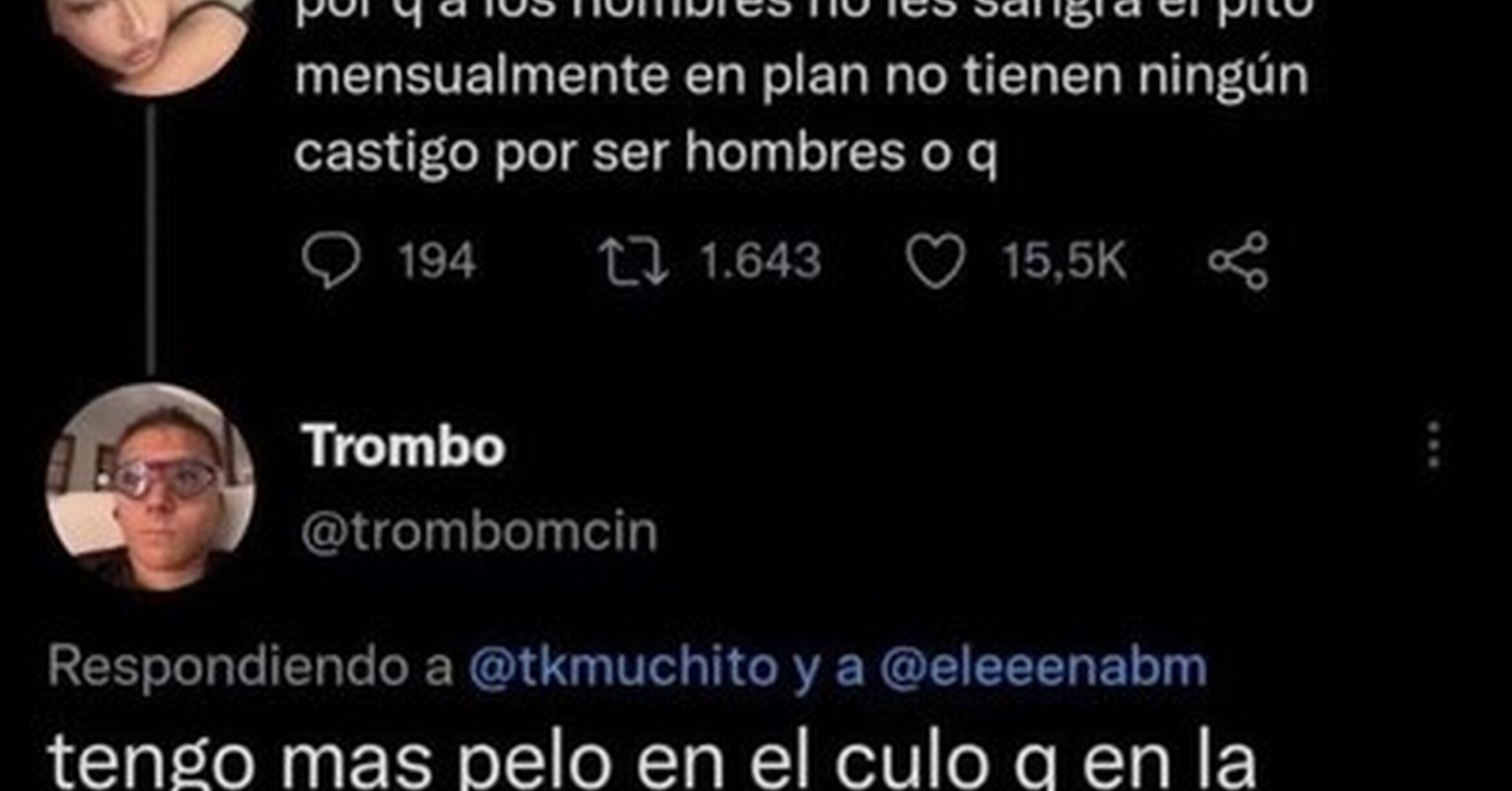 Cuánto cabrón / Cada cual tiene su castigo