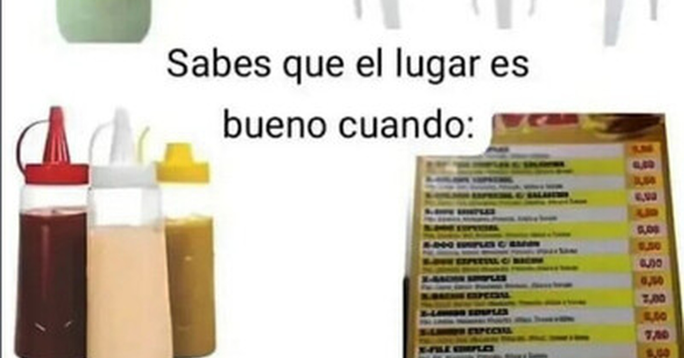 Cuánto cabrón / Si tiene estos elementos, sirven manjares