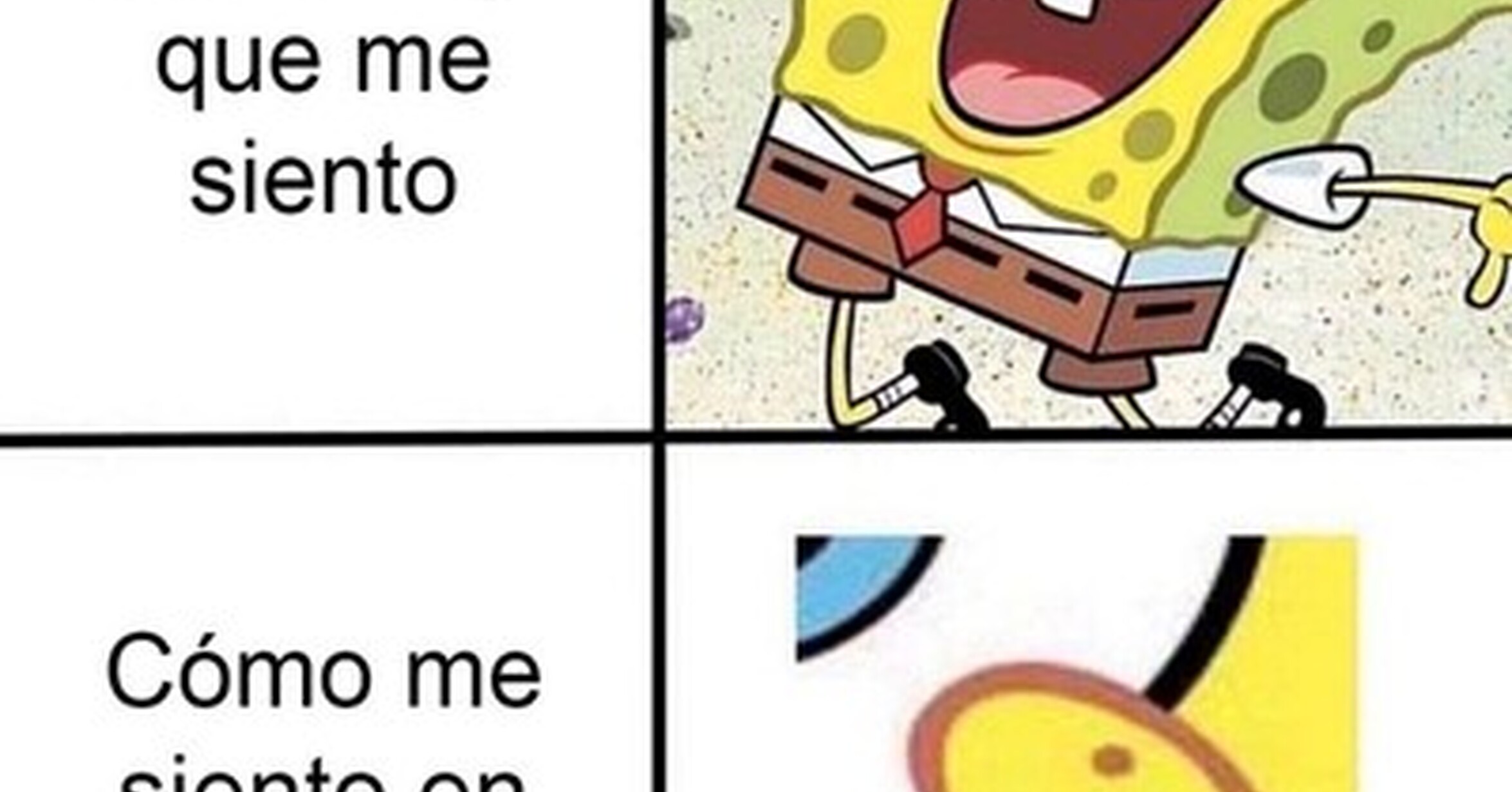 Cuánto cabrón / El triste moflete de Bob Esponja