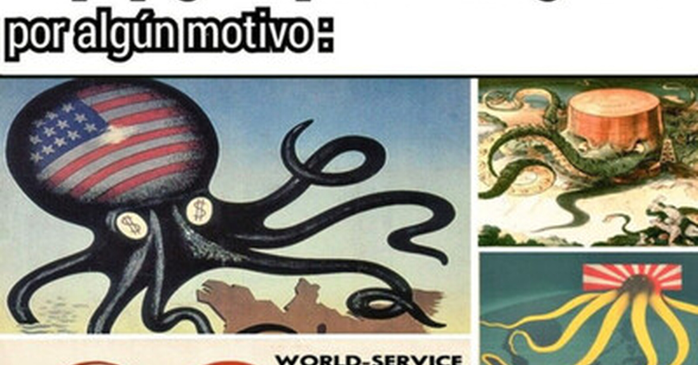 Cuánto cabrón / Esa propaganda sí que asustaba