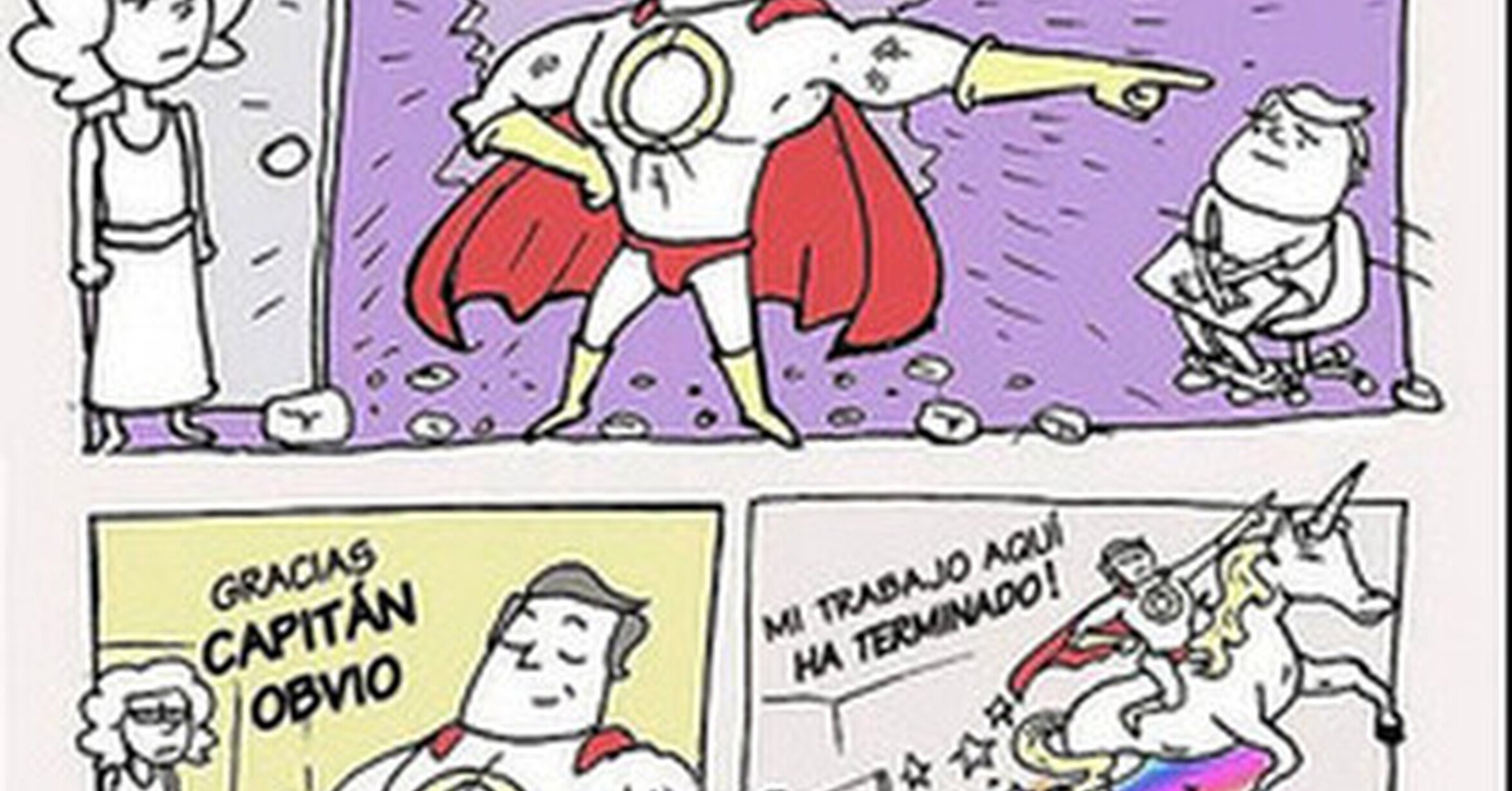 Cuánto cabrón / Capitán Obvio al rescate