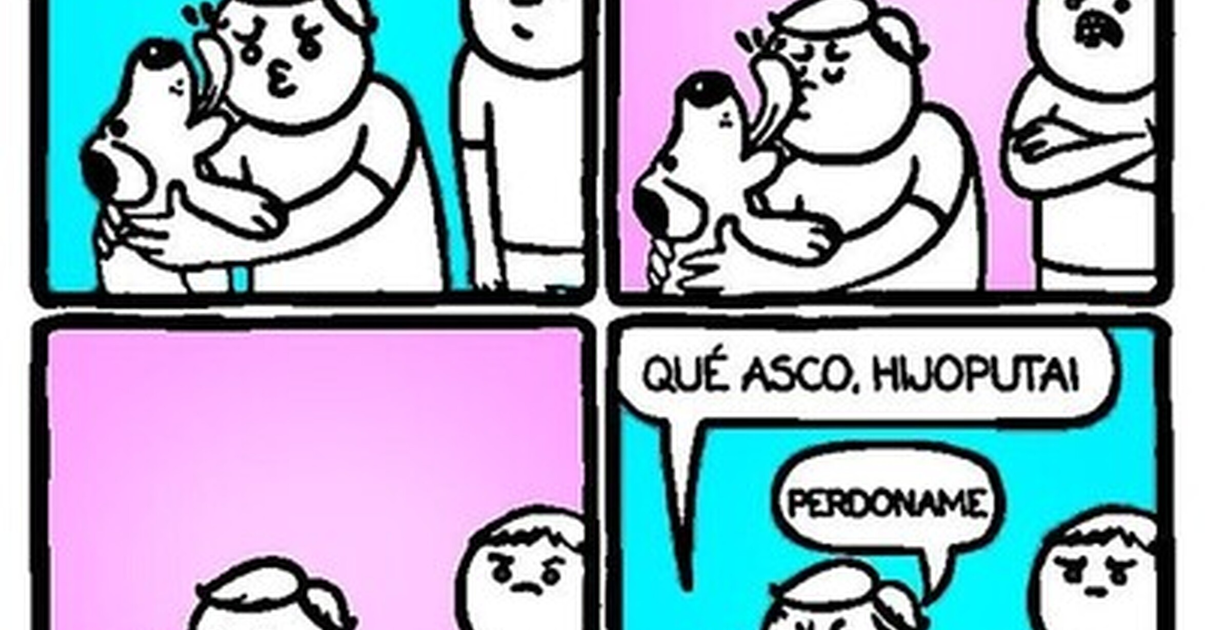 Cuánto cabrón / Un beso asqueroso