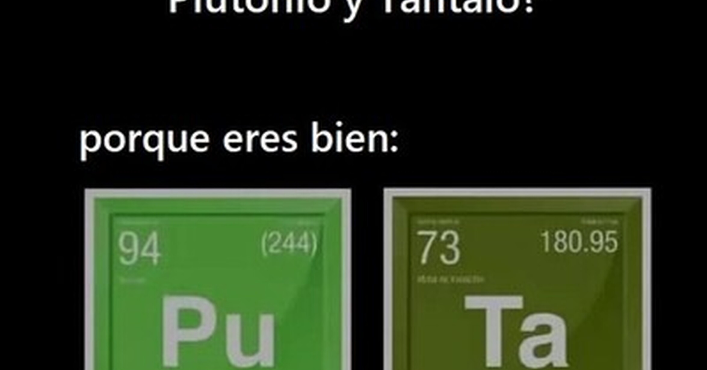Cuánto cabrón / Un insulto sutil