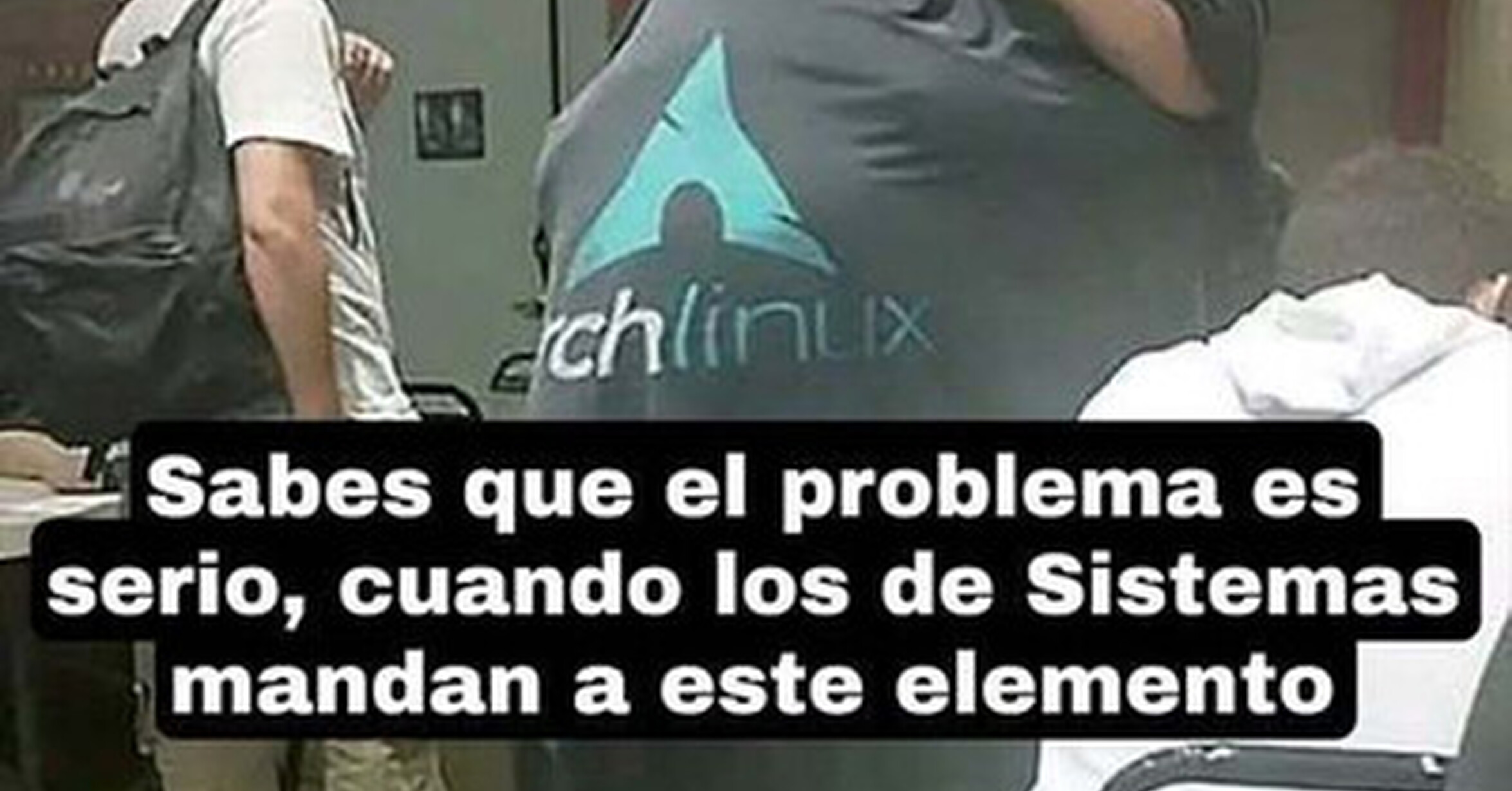 Cuánto cabrón / El problema es serio