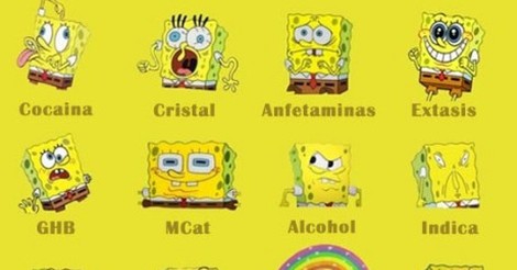Bob Esponja Consumiendo Drogas Spongebobs 420 Etsy México