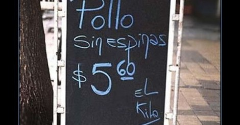 ¡Cuánta razón! / POLLO