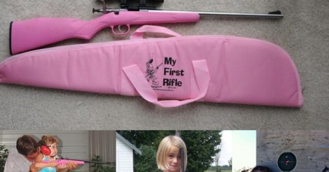 ¡Cuánta razón! / My first rifle, qué adorable