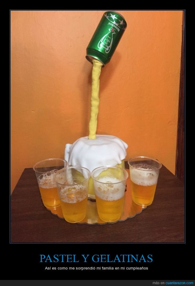 ¡Cuánta razón! / Como sabemos que te gusta la cerveza... ¡Cuánta razón! / Como sabemos que te gusta la cerveza...