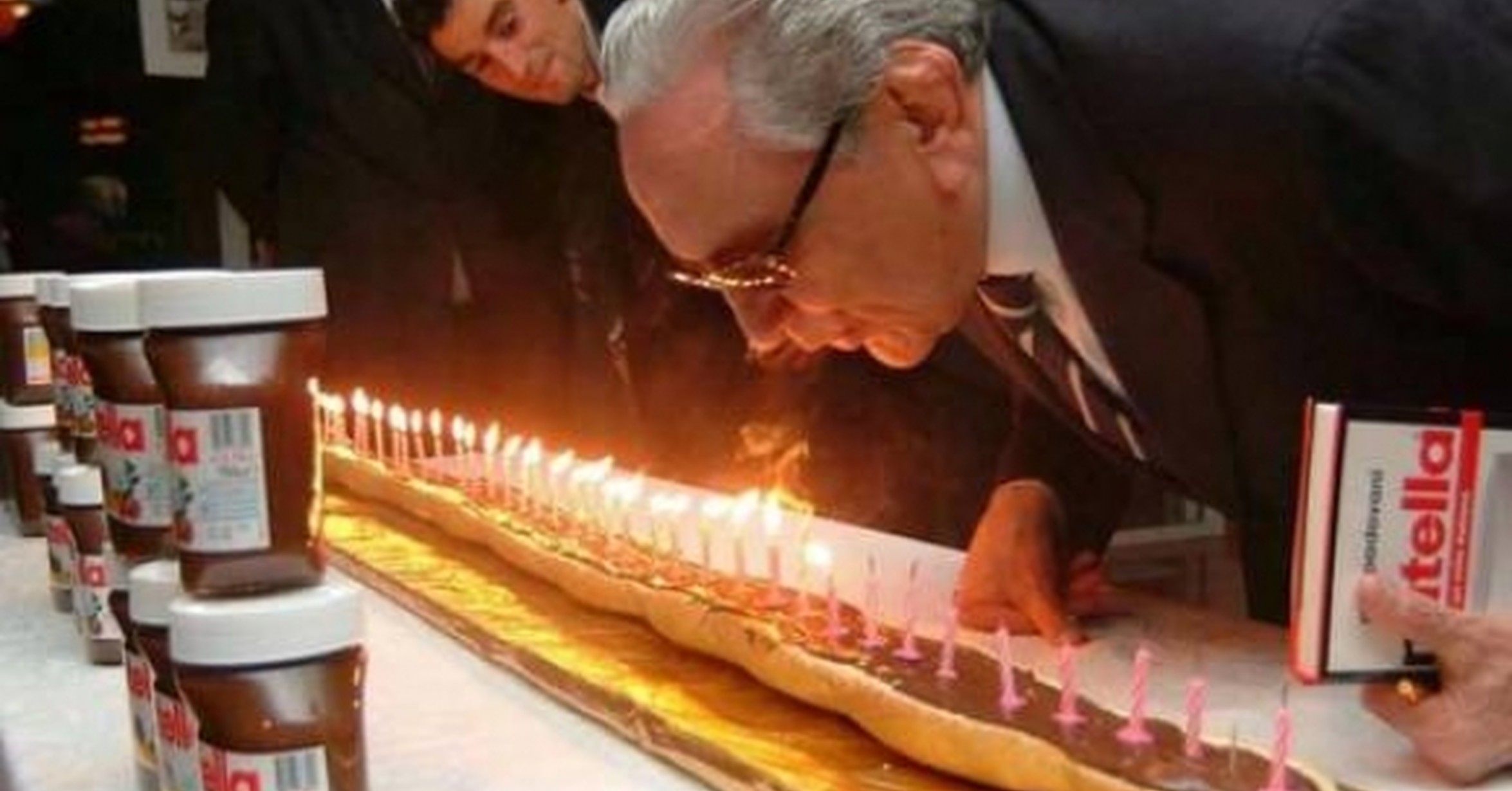 ¡Cuánta razón! / Este señor fue el inventor de la Nutella. DEP