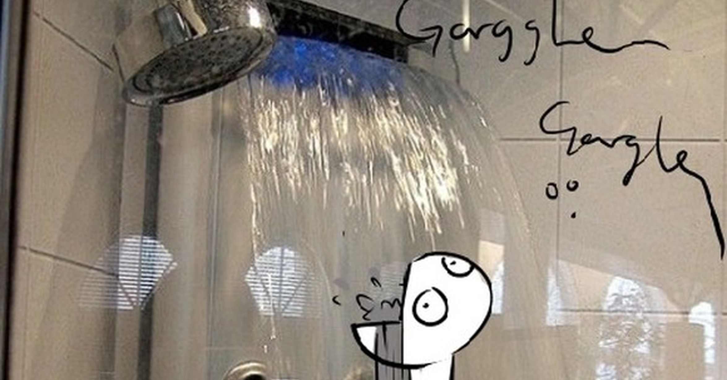 ¡Cuánta razón! / Muy bonita la ducha, pero poco práctica, ¿no?