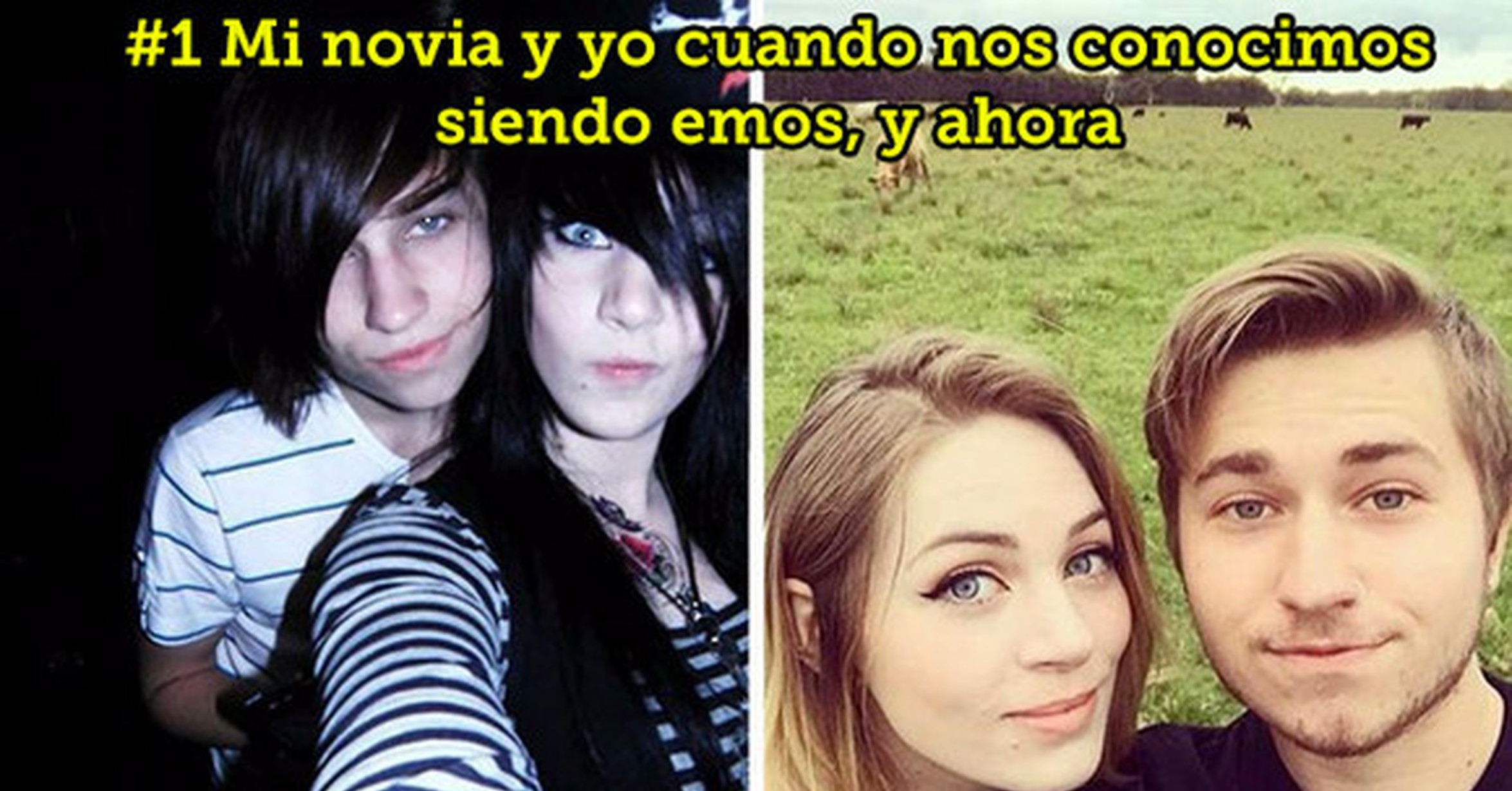 ¡Cuánta razón! / 11 fotos de jóvenes que fueron emos y góticos, y que ...