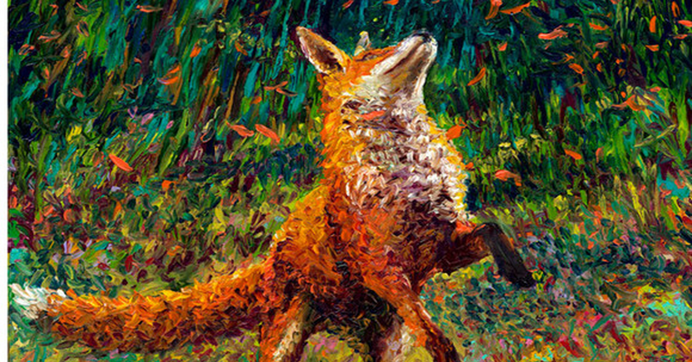 ¡Cuánta razón! / Iris Scott, la artista que pinta con los dedos
