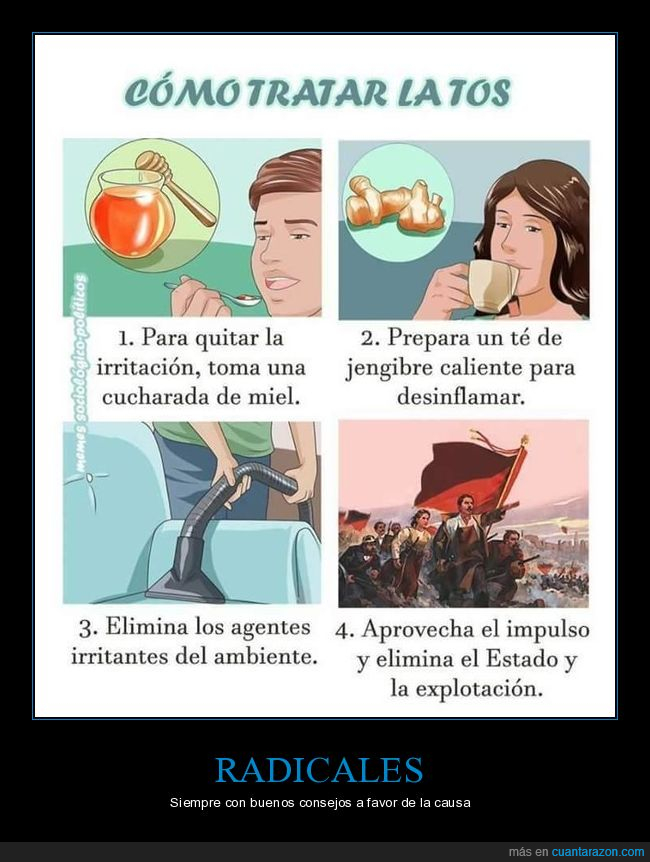 ¡Cuánta razón! / Tratar la tos en 4 sencillos pasos ¡Cuánta razón! / Tratar la tos en 4 sencillos pasos