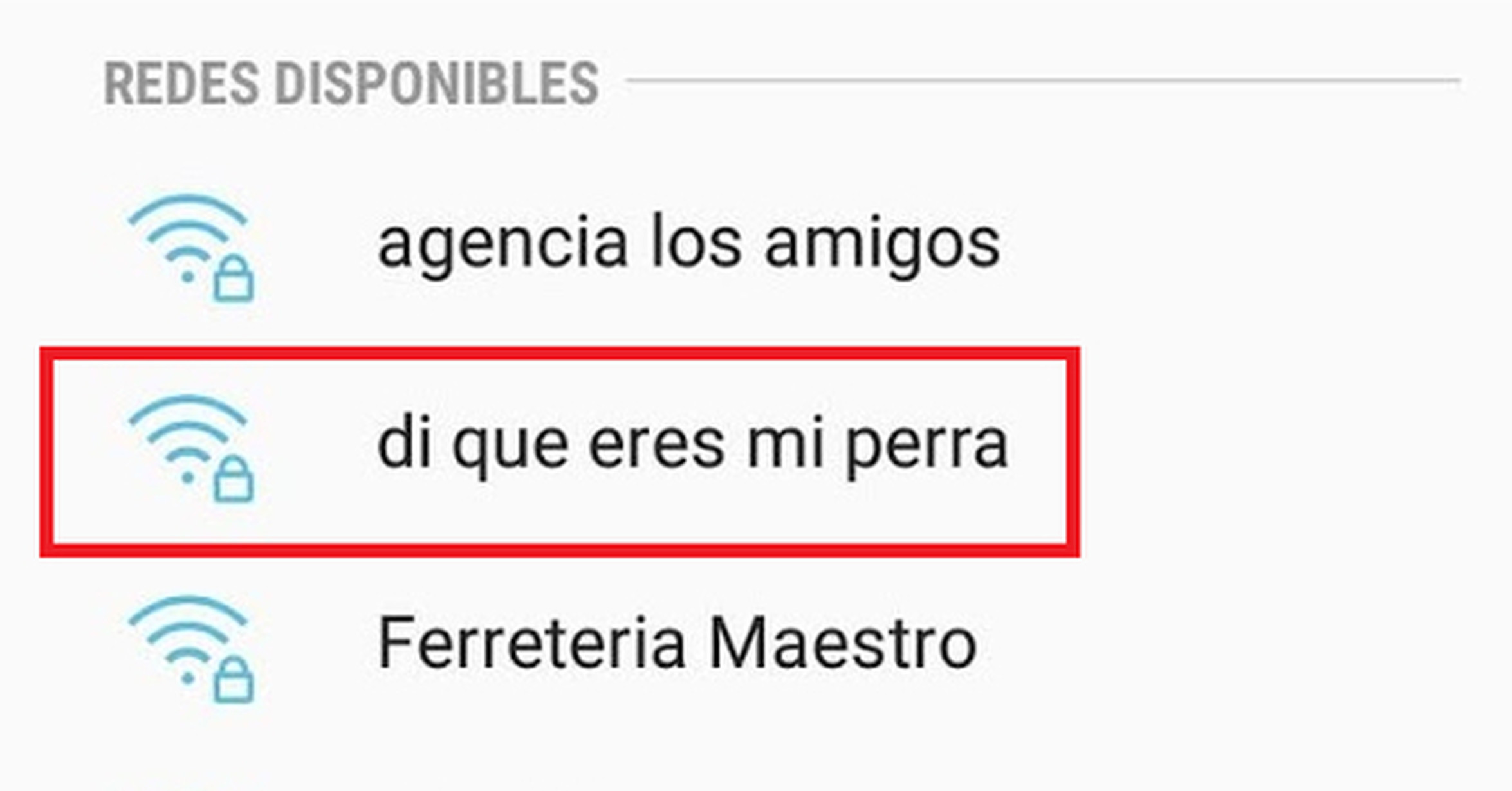¡Cuánta razón! / Tú también querrías encontrarte un red así