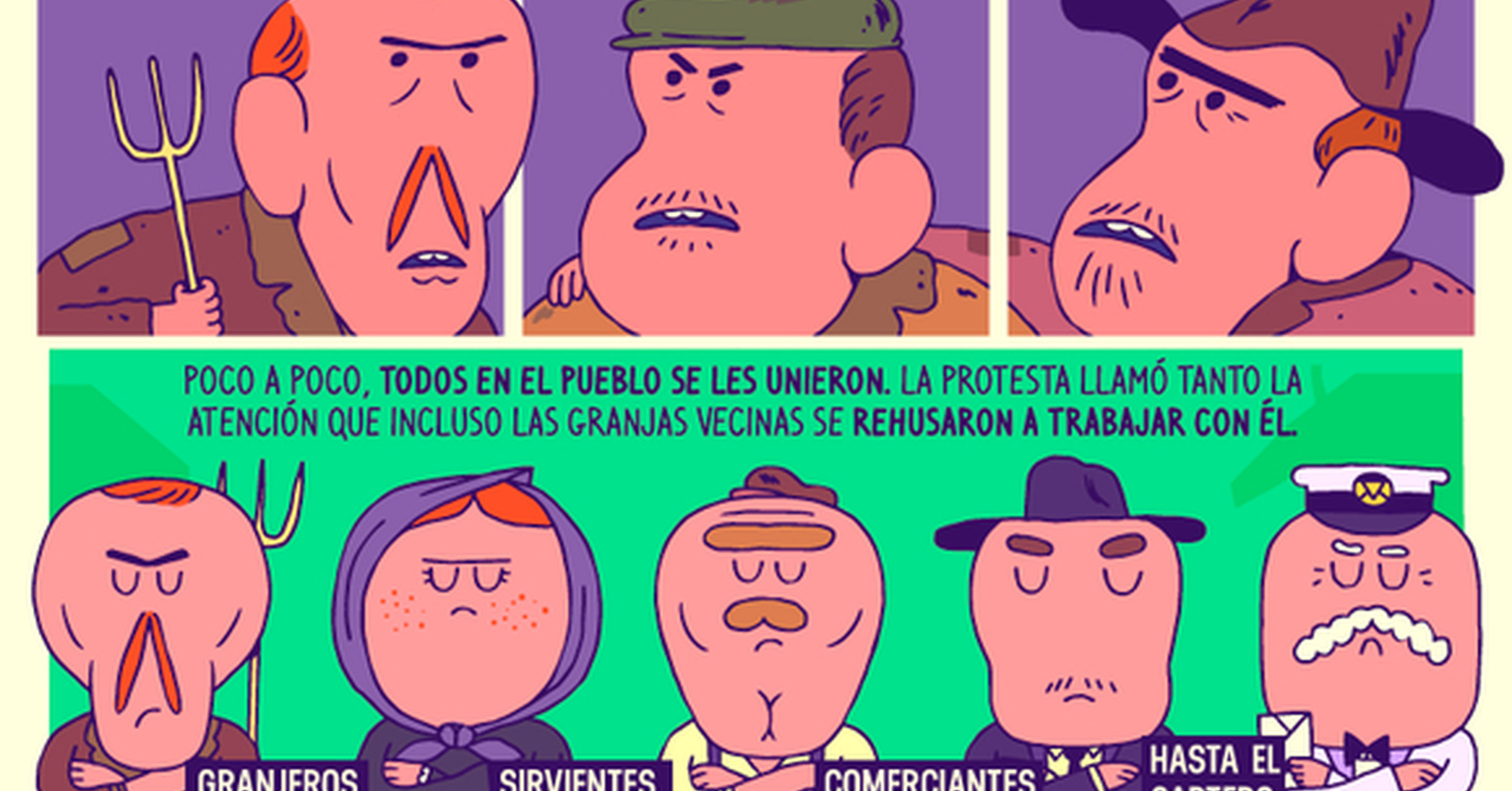 ¡Cuánta razón! / El origen del boicot