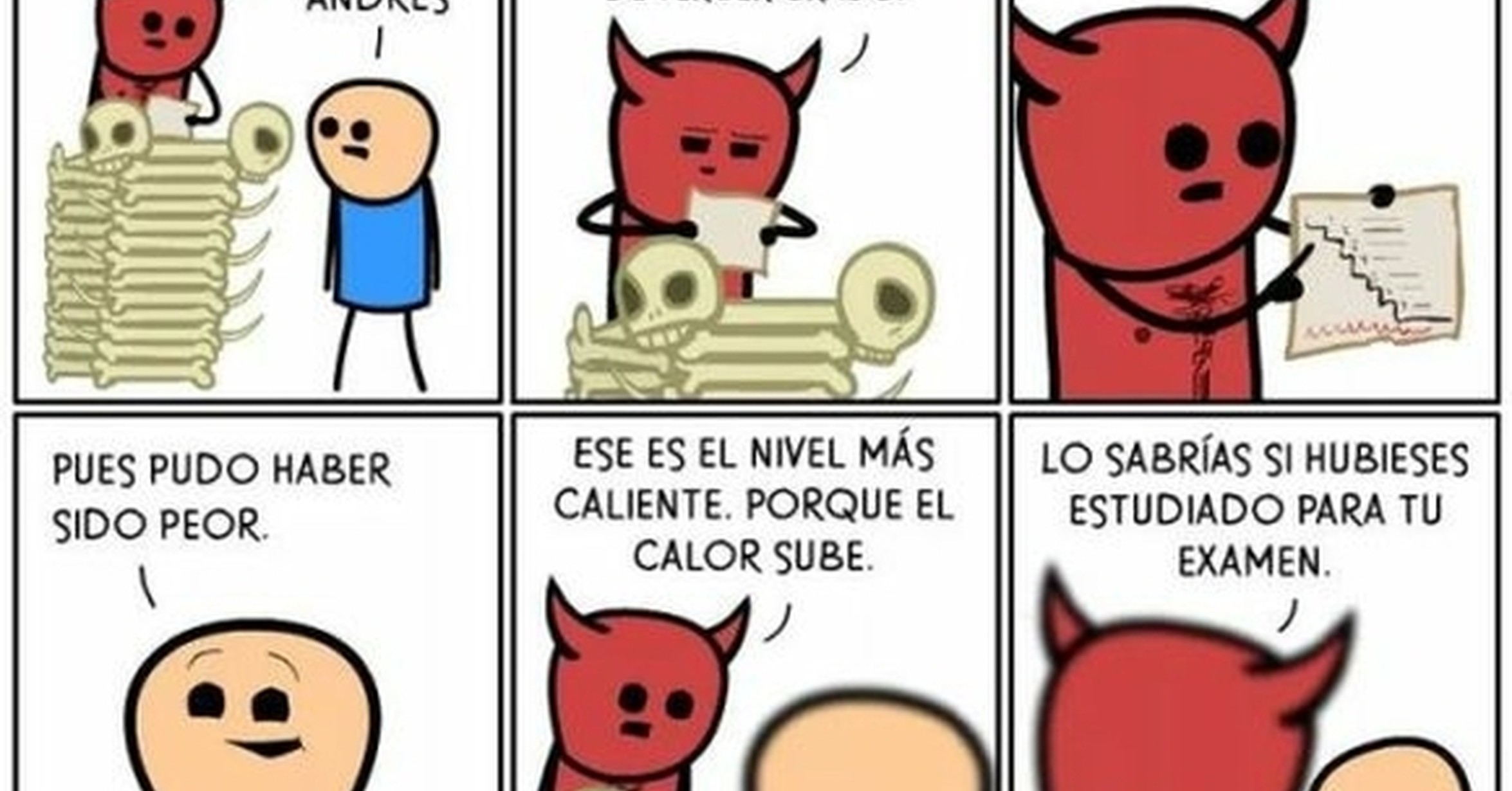 ¡Cuánta razón! / Los niveles del infierno