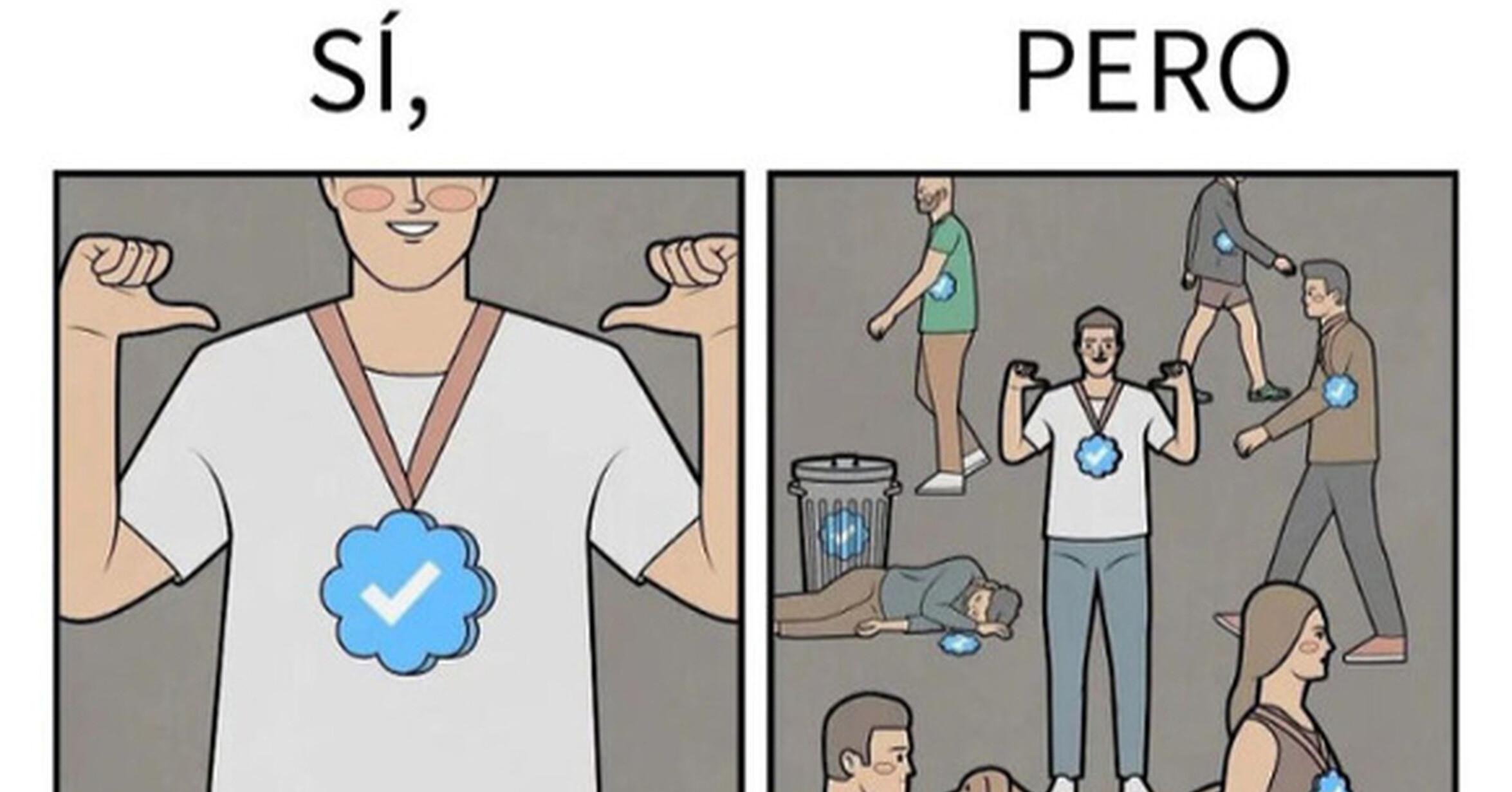 ¡Cuánta razón! / Este ilustrador revela contradicciones de la sociedad ...