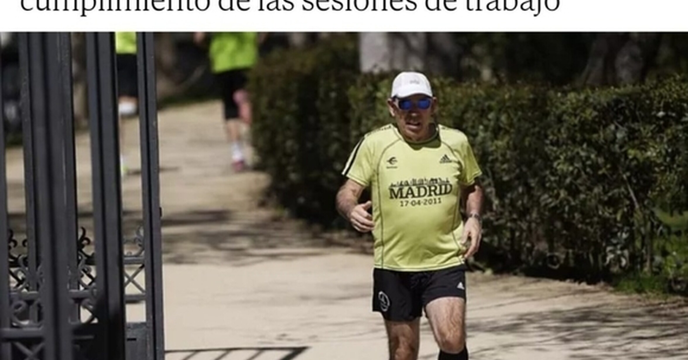 ¡Cuánta razón! / Va a tocar ponerse en forma...