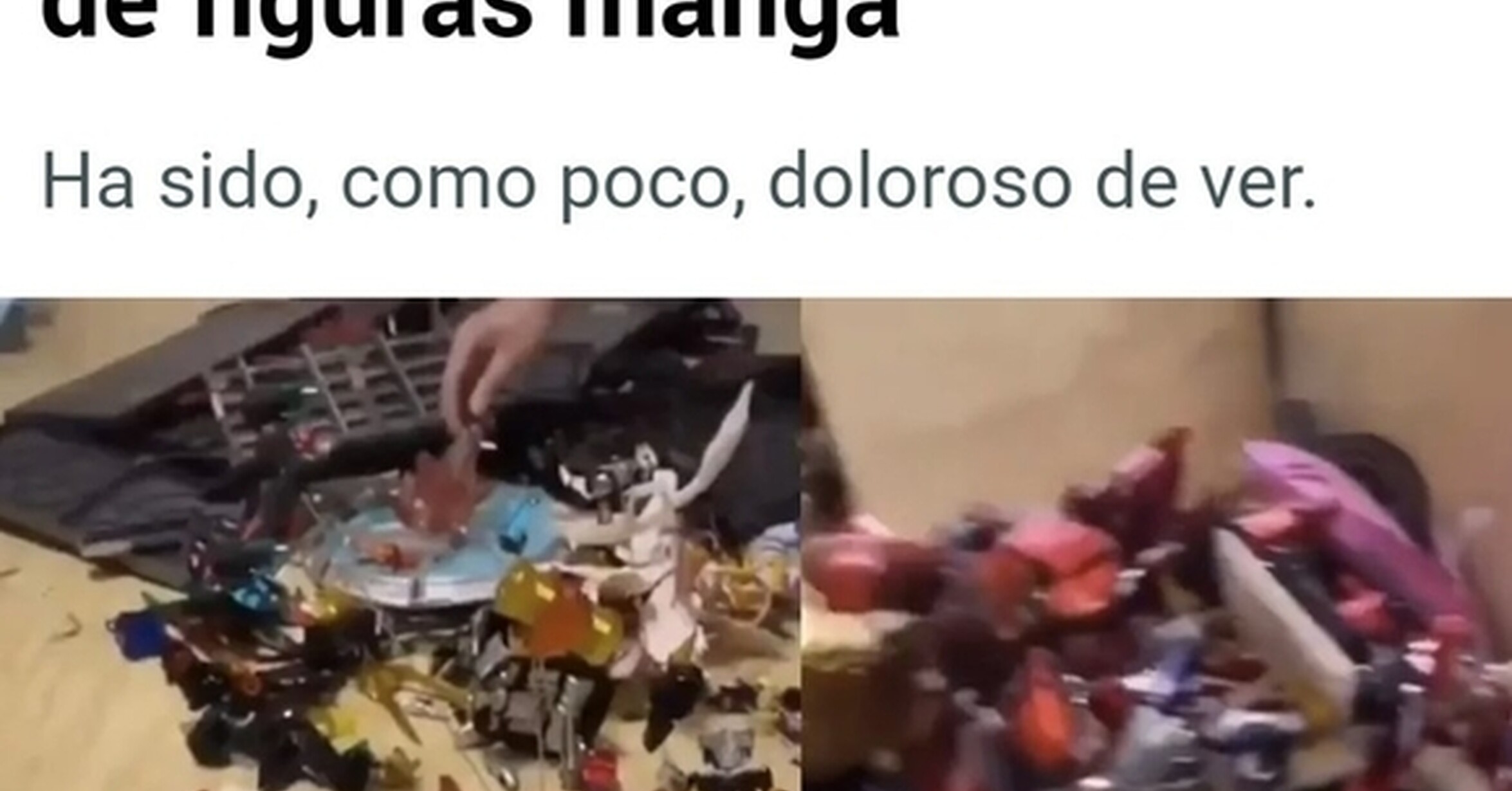 ¡Cuánta razón! / Poco me parece...