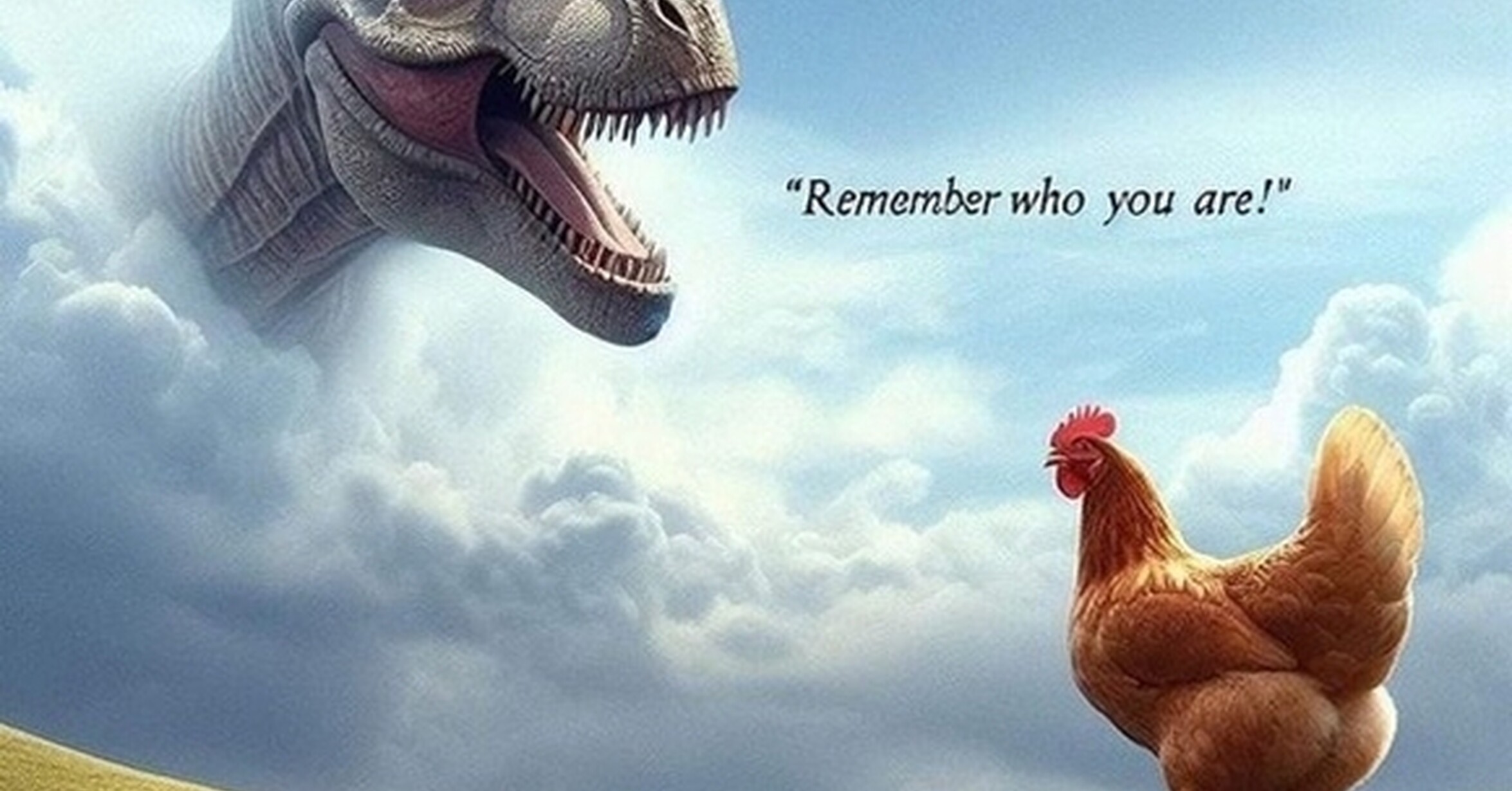 ¡Cuánta razón! / "Recuerda quién eres"