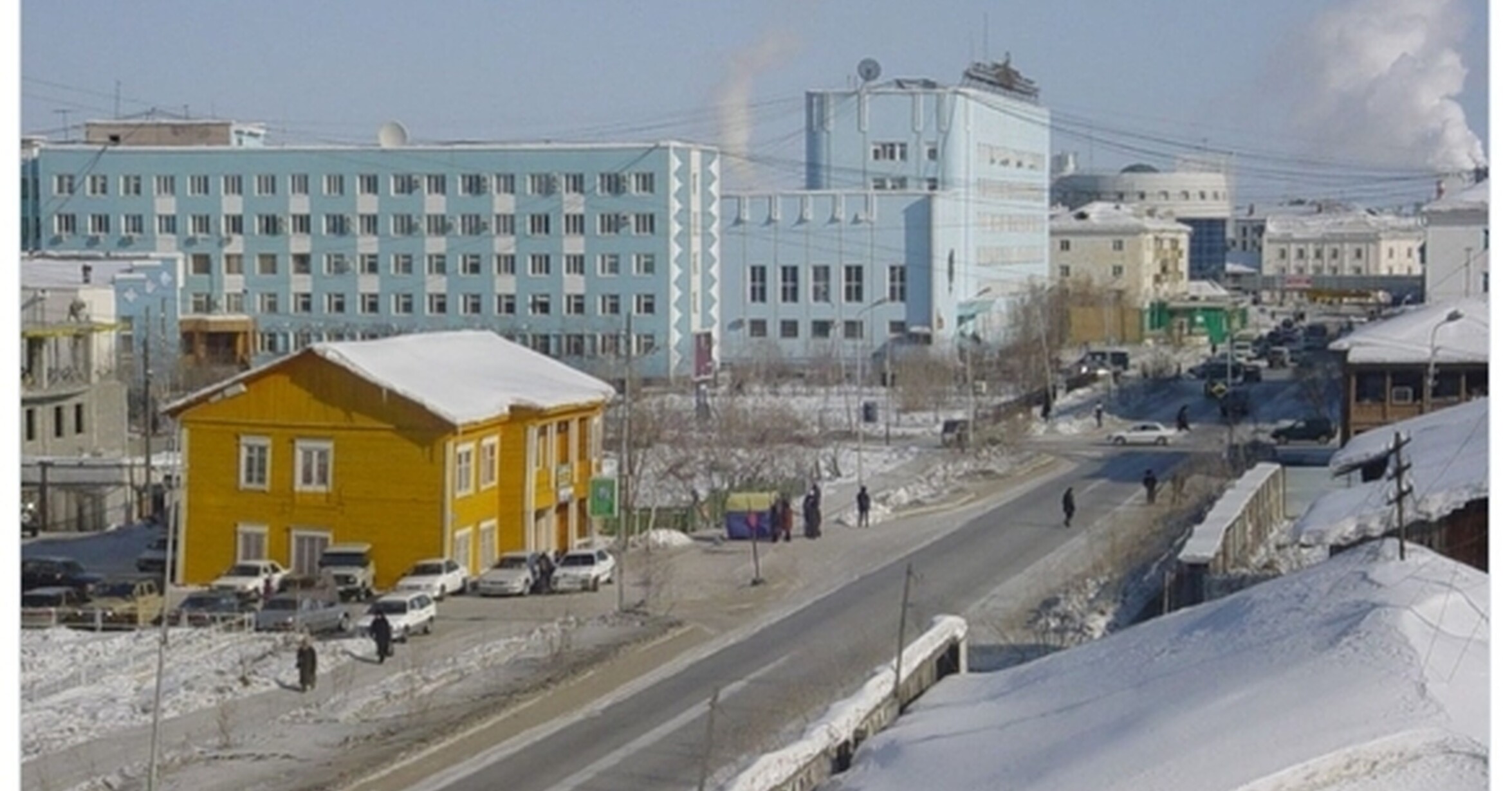 ¡Cuánta razón! / Así es Yakutsk, la ciudad más fría del mundo, con ...