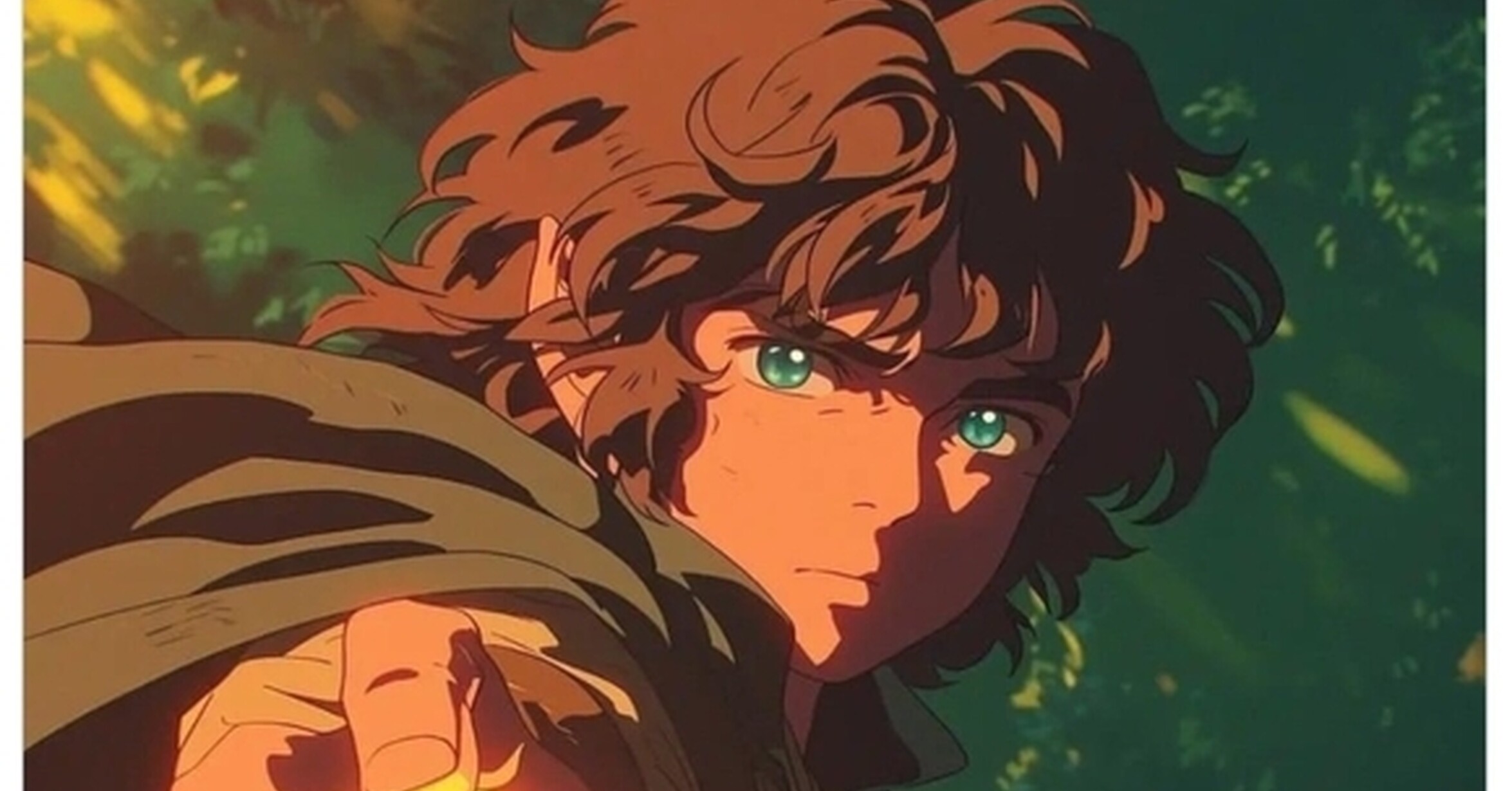 ¡Cuánta razón! / Así sería El Señor de los Anillos en estilo anime