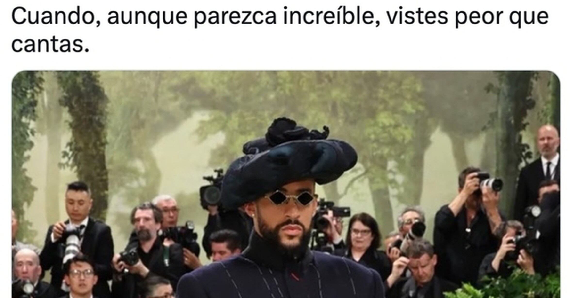 ¡Cuánta razón! / Met Gala 2024: los ridículos looks que se vieron en la ...