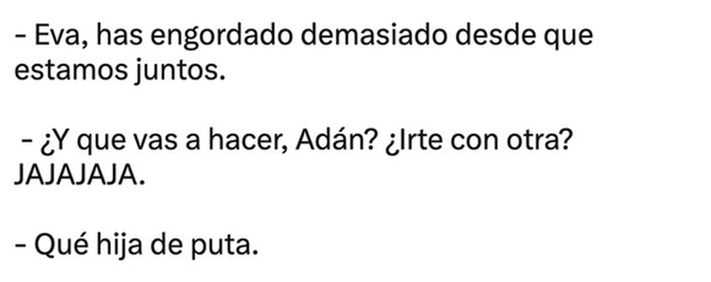 ¡Cuánta razón! / Problemas en el paraíso