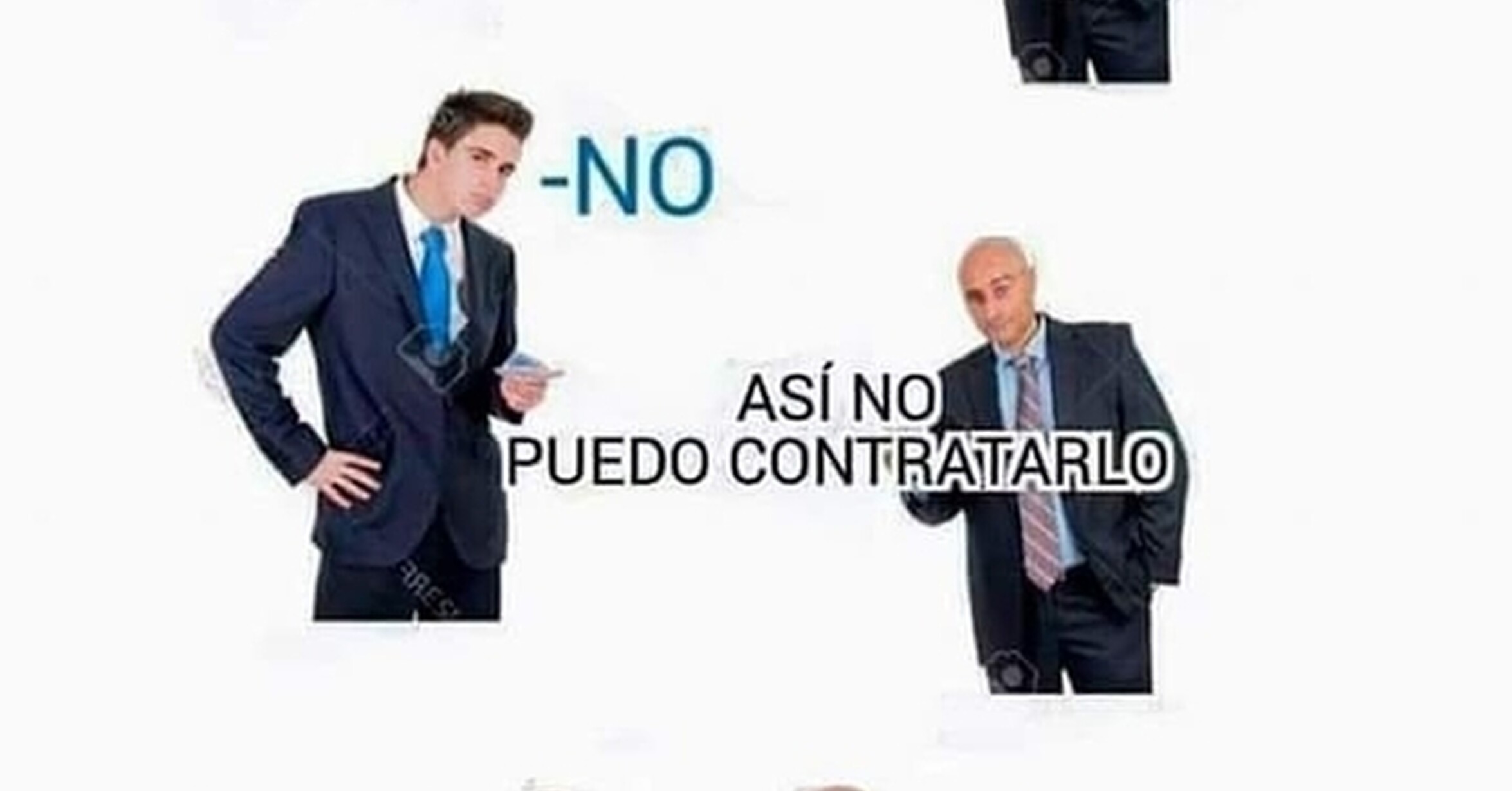 ¡Cuánta razón! / Buscando trabajo de actor