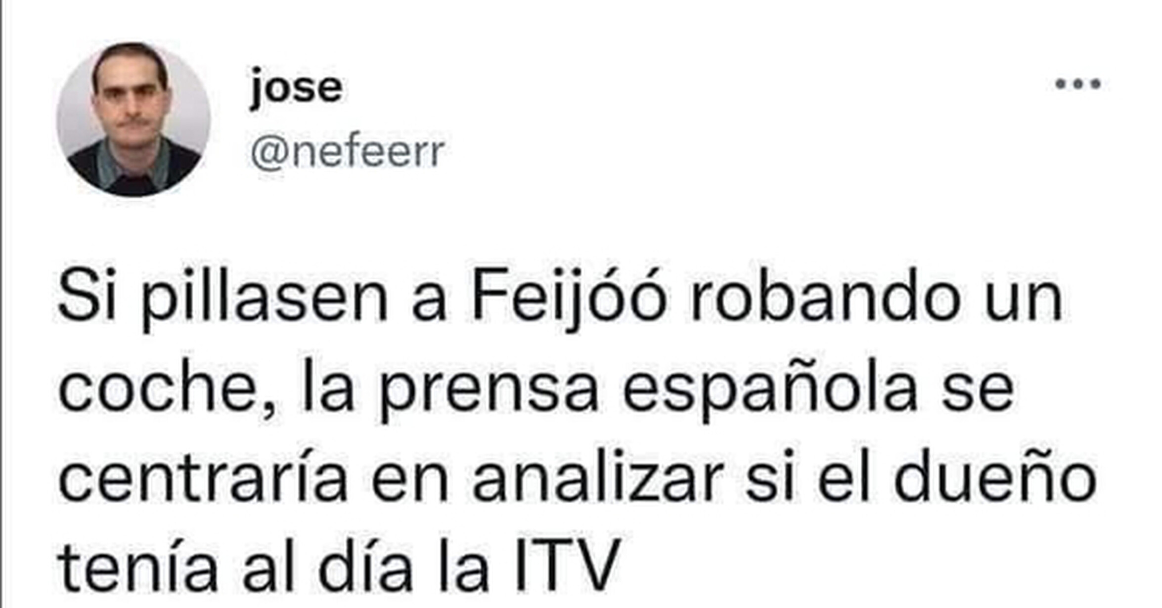¡Cuánta razón! / Las prioridades de la prensa española